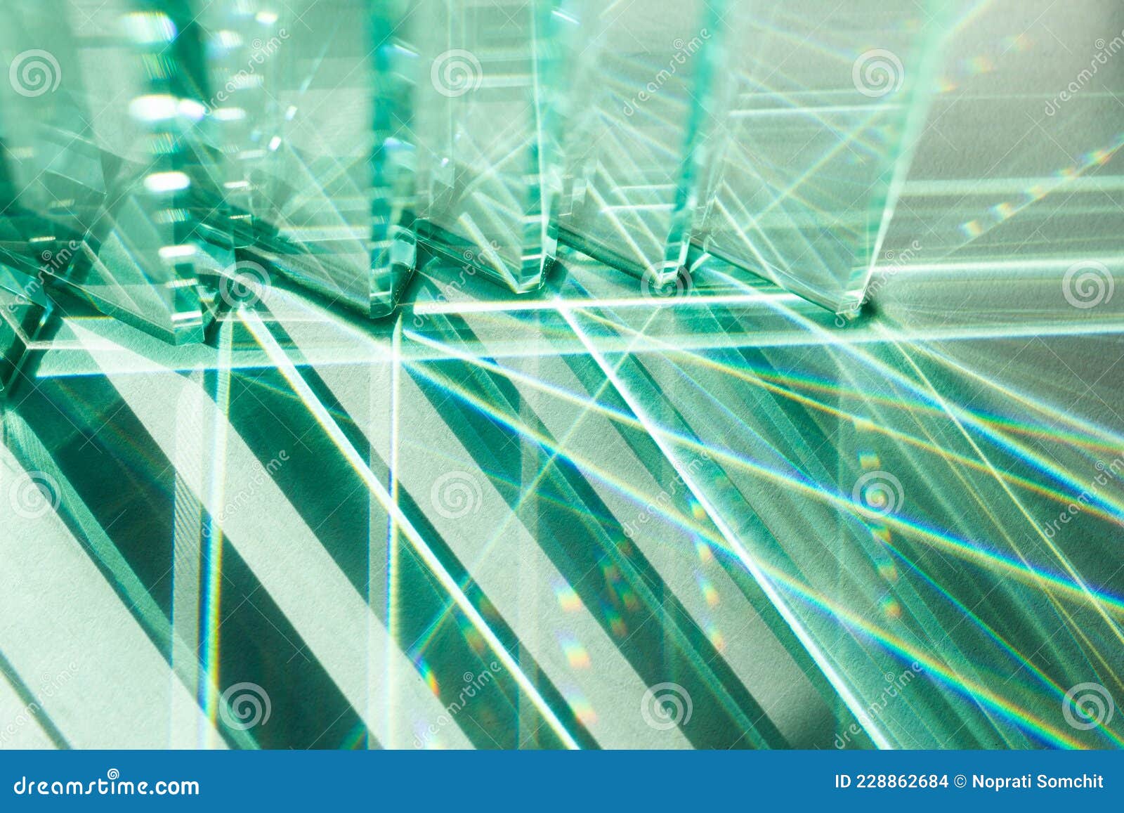 Beam of Light through Glass Stock Photo - Image of bright, rainbow ...