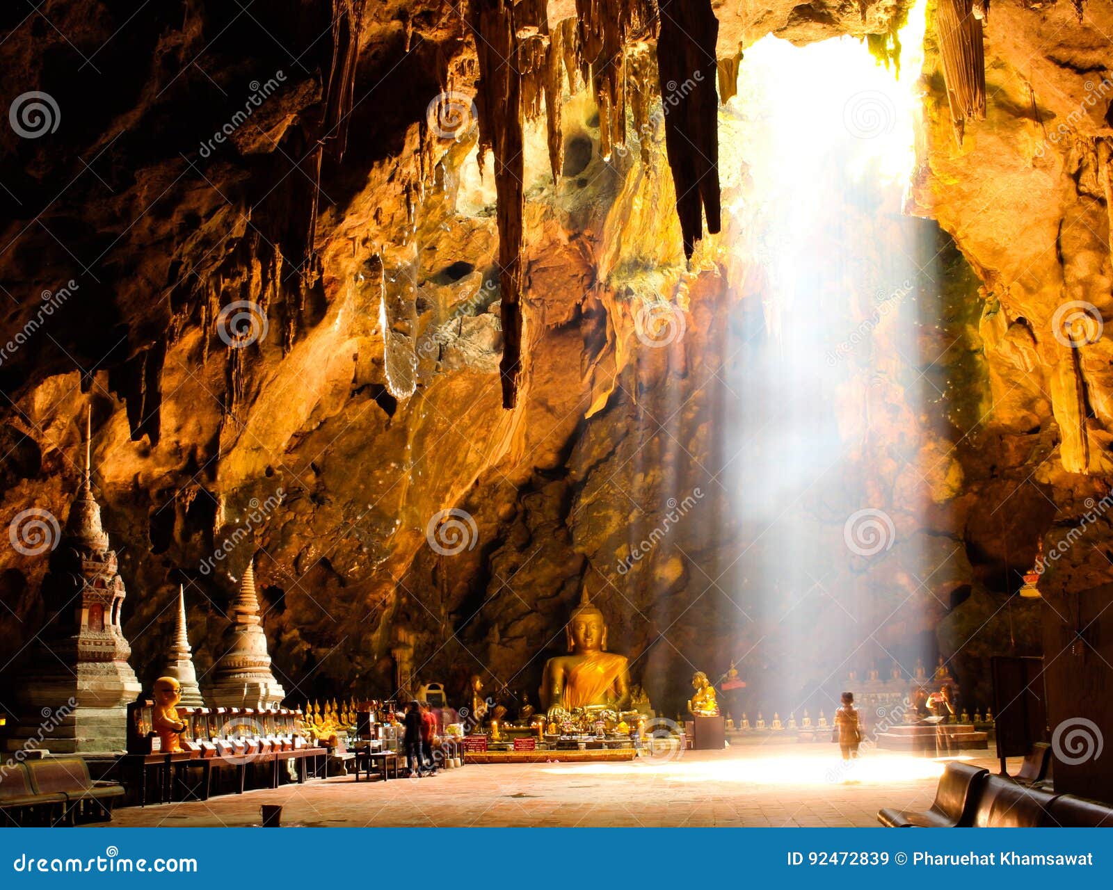Beam of light. stock image. Image of light, cave, nature - 92472839