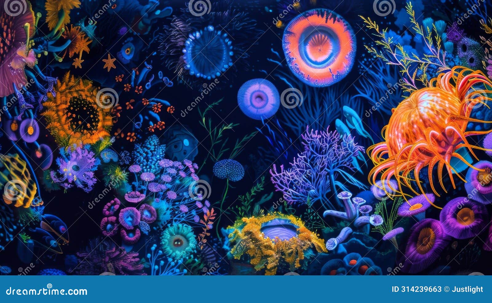 A Beam of Light Pierces through the Inky Darkness Revealing a Stunning ...