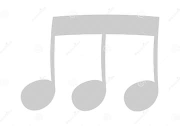 Beam Music Note stock vector. Illustration of treble - 275425626