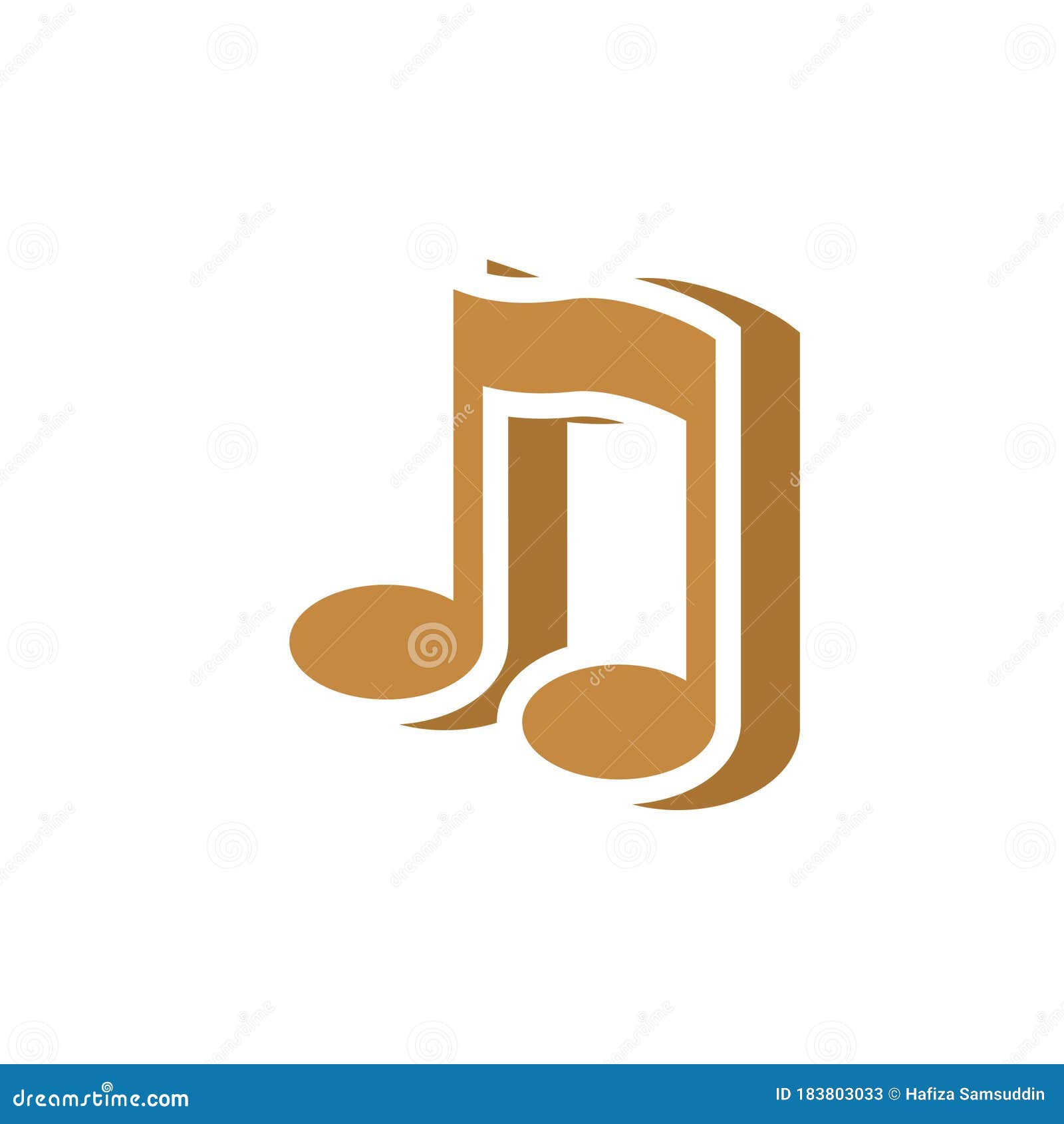 Beam Note. Vector Illustration Decorative Background Design Stock ...