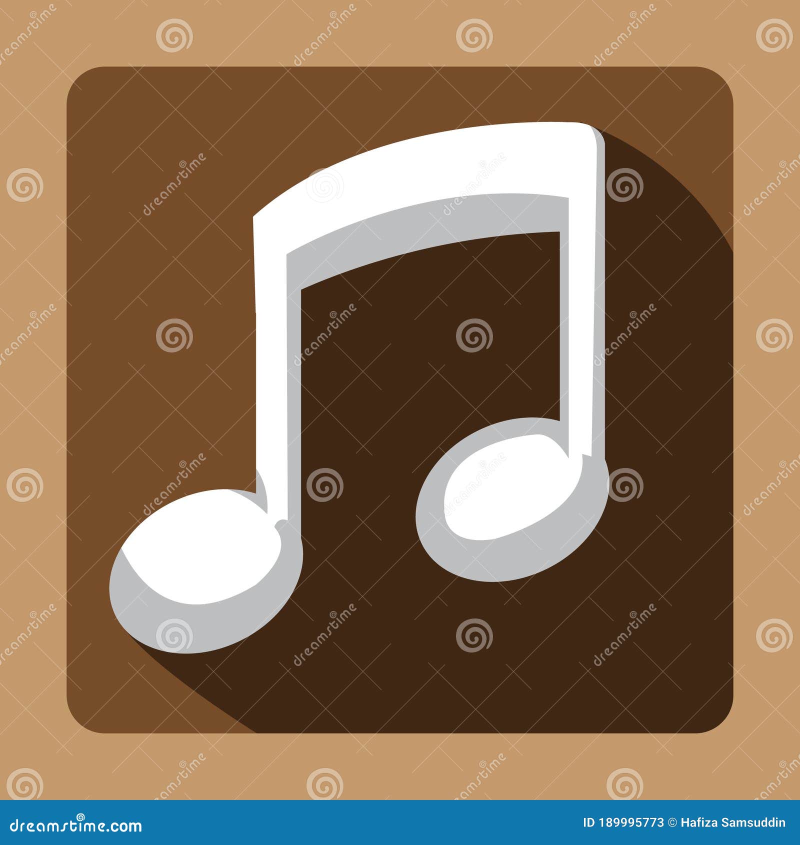 Beam Notes. Vector Illustration Decorative Design Stock Vector ...