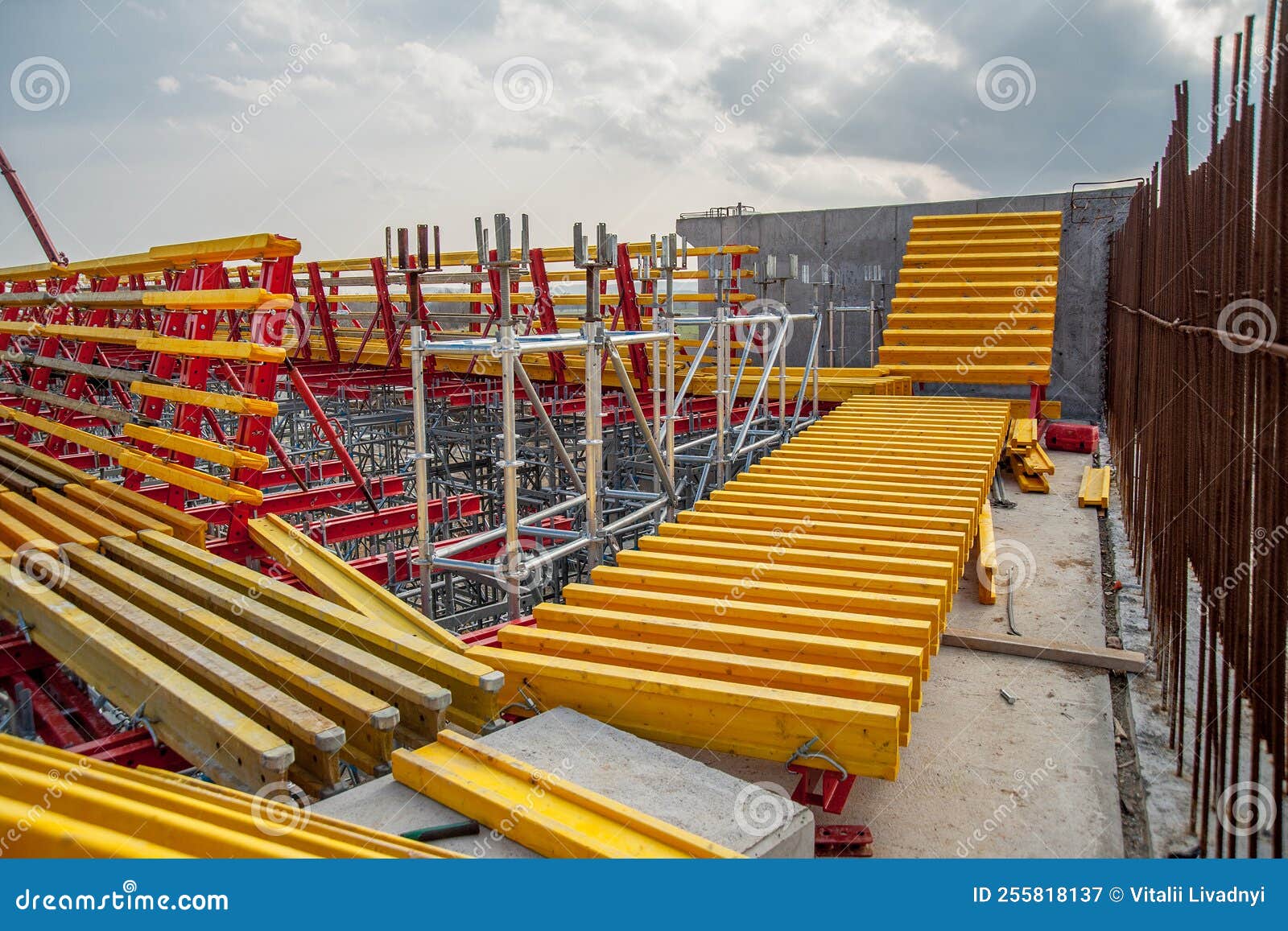 Beam transom system stock image. Image of shuttering - 255818137