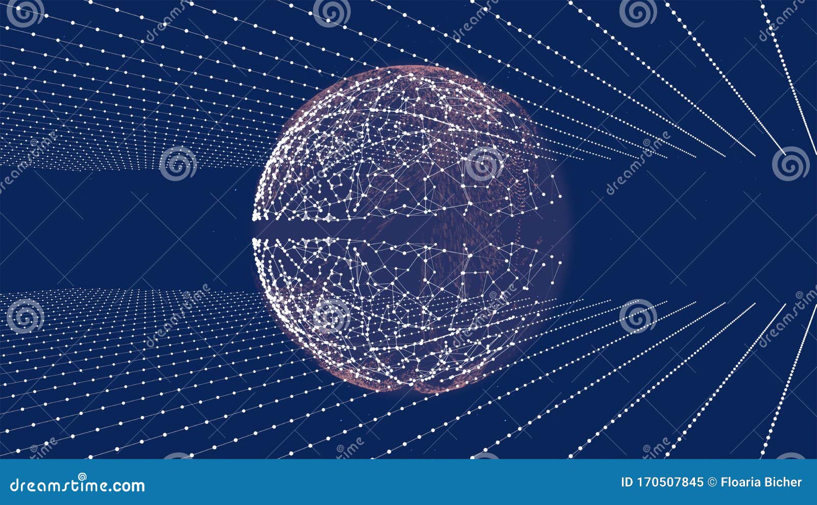 Beaming Rows of Solar Energy Panels Turning Around, Lit with Sun Rays ...