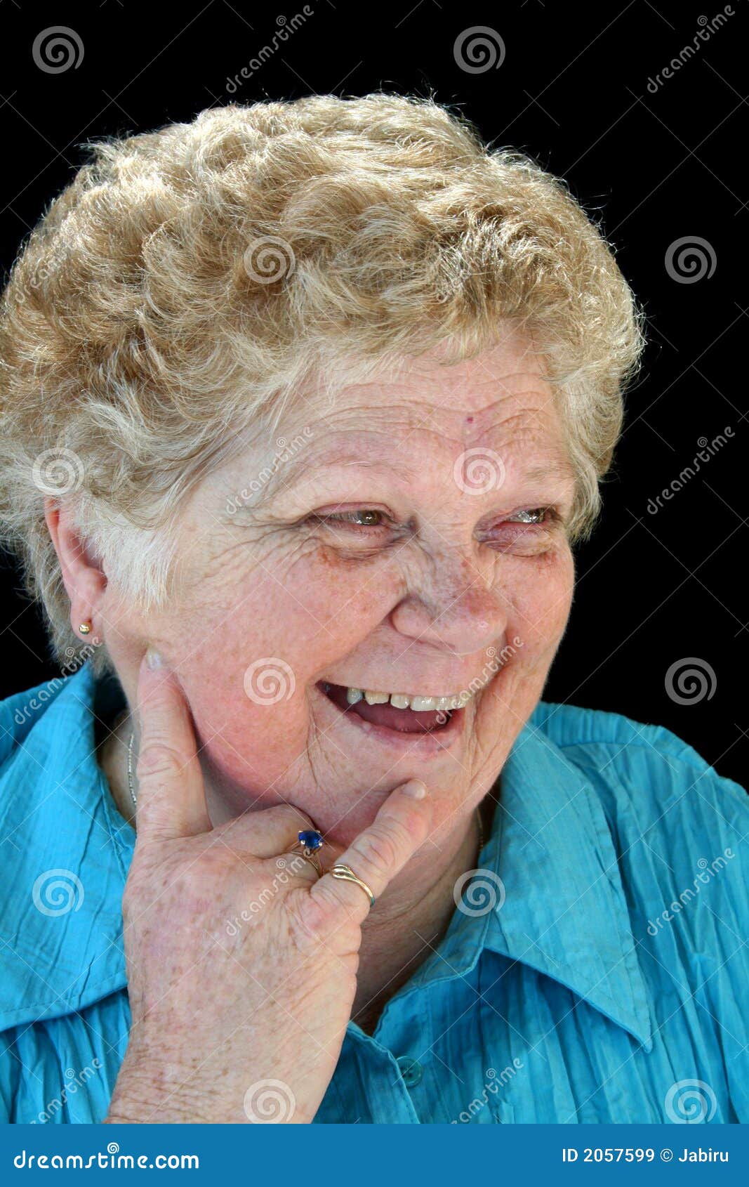 Beaming Senior Lady stock image. Image of contented, radiant - 2057599