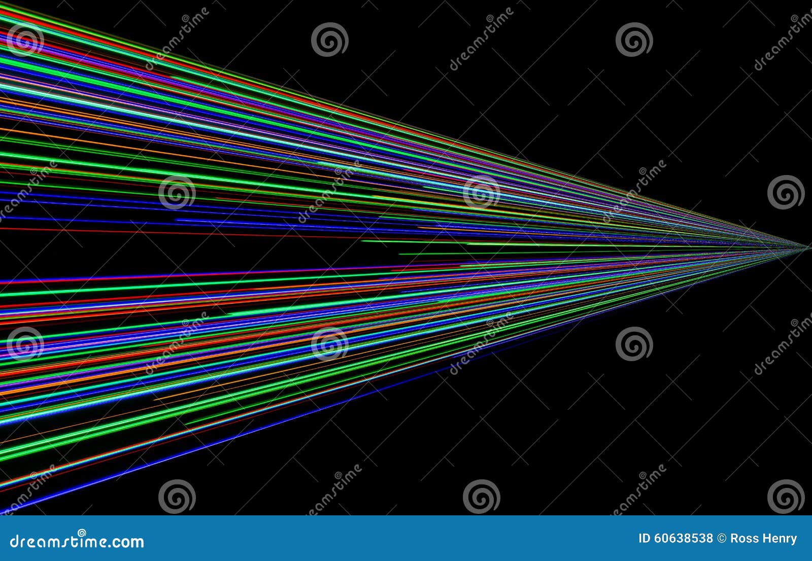 Beams of Colors stock photo. Image of dark, distance - 60638538