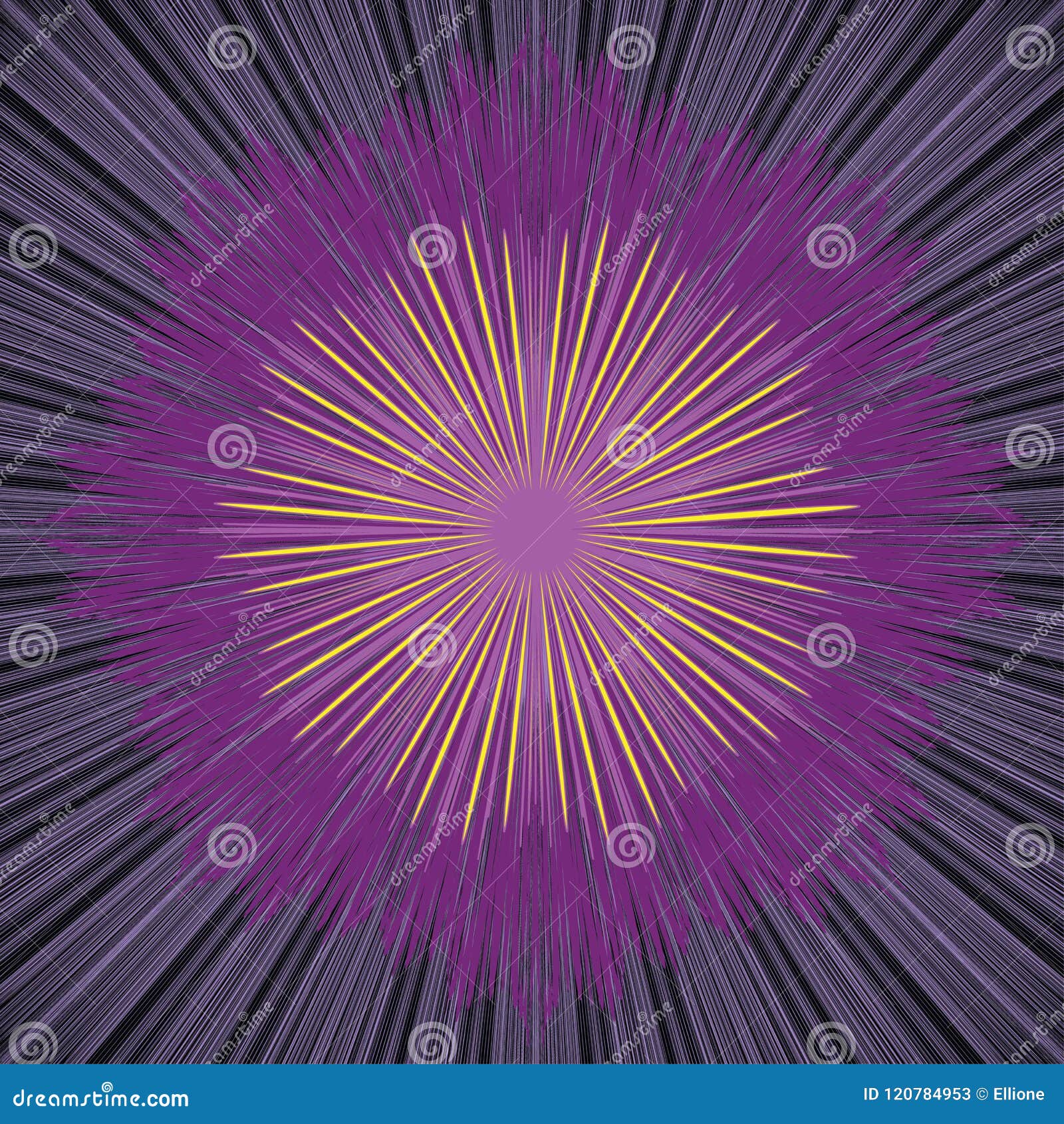 Simple Sun Rays Mountain Round Logo Vector Illustration | CartoonDealer ...