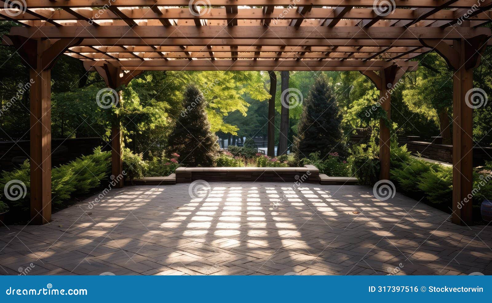 Beams Incomplete Timber Frame Stock Illustration - Illustration of ...