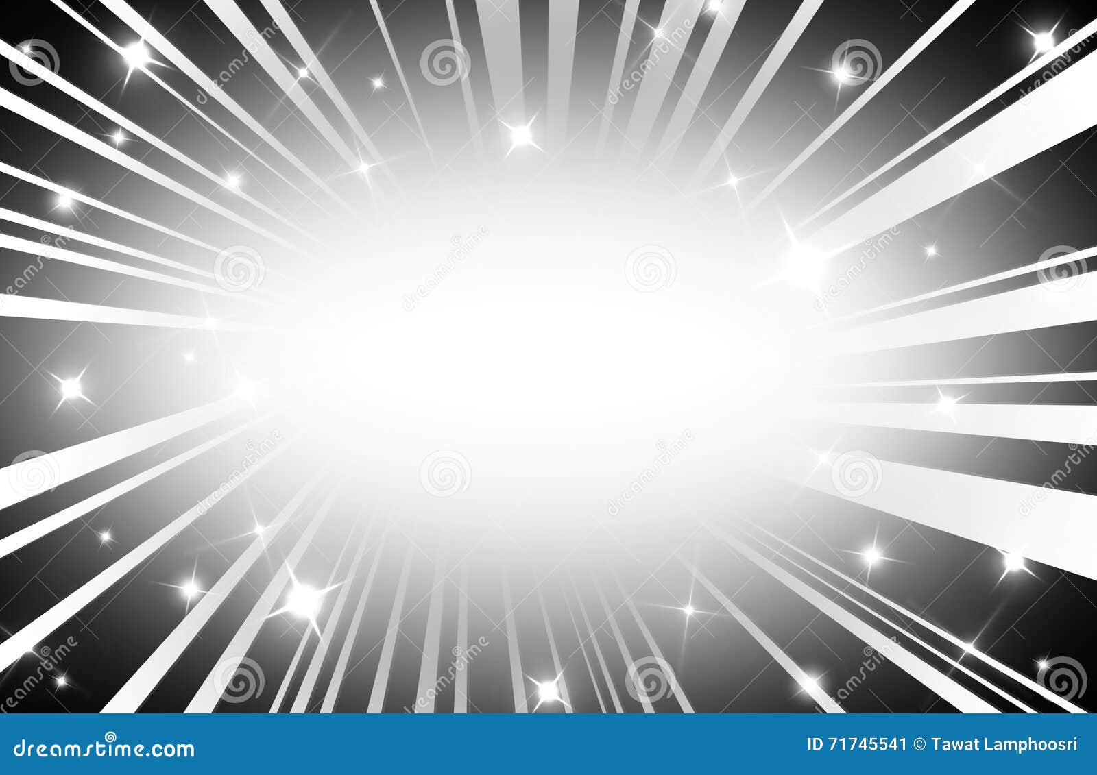 Beams of Light Rays on Black Stock Illustration - Illustration of ...