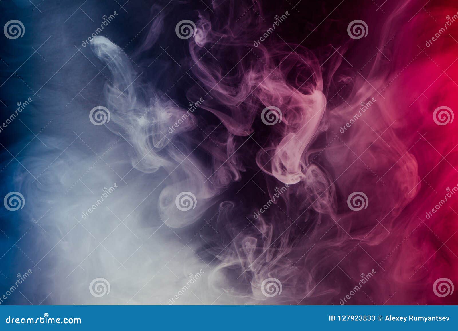 Beams through red smoke stock image. Image of evaporation - 127923833