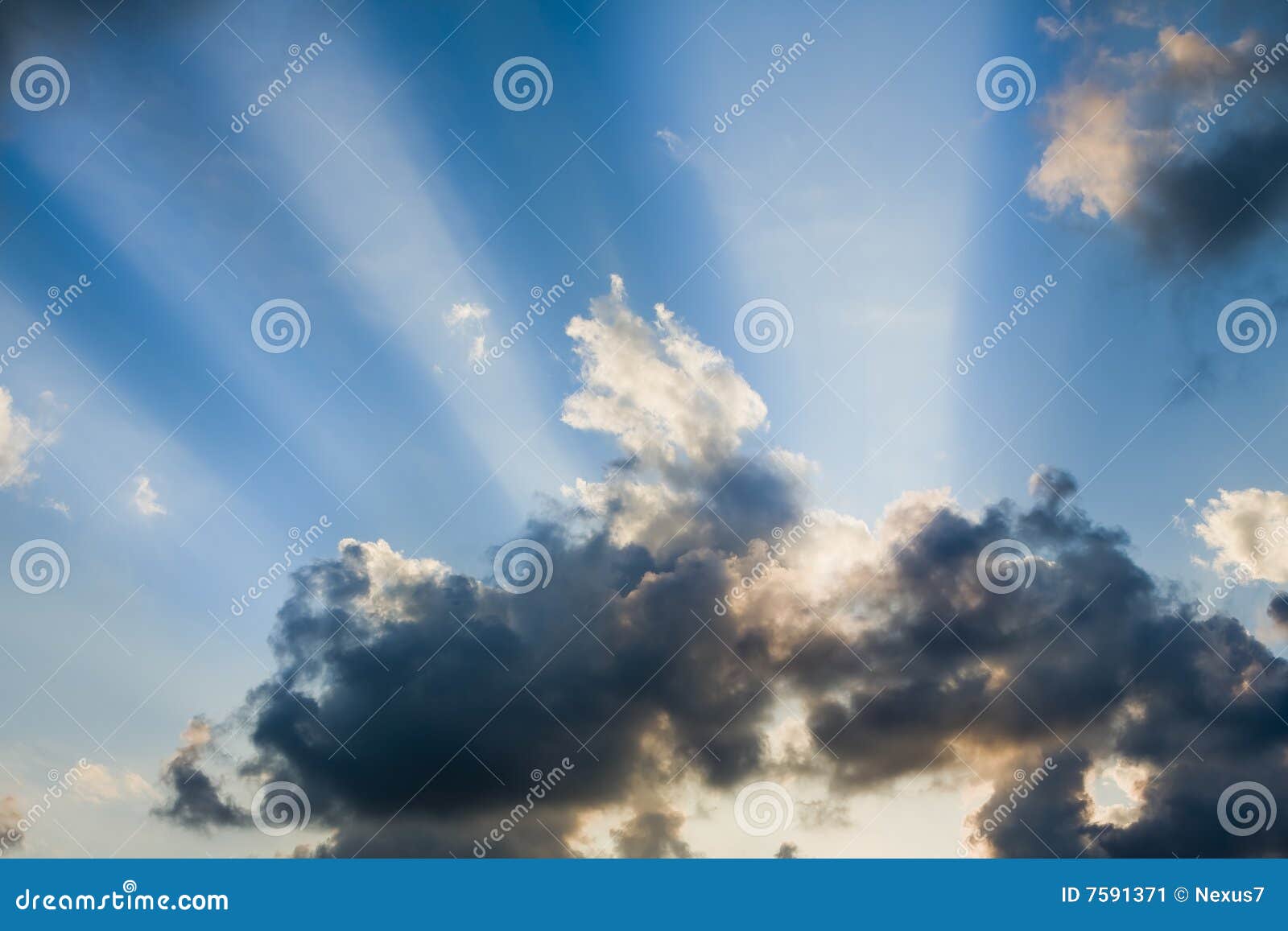 Beams of Sunlight stock image. Image of intervention, light - 7591371