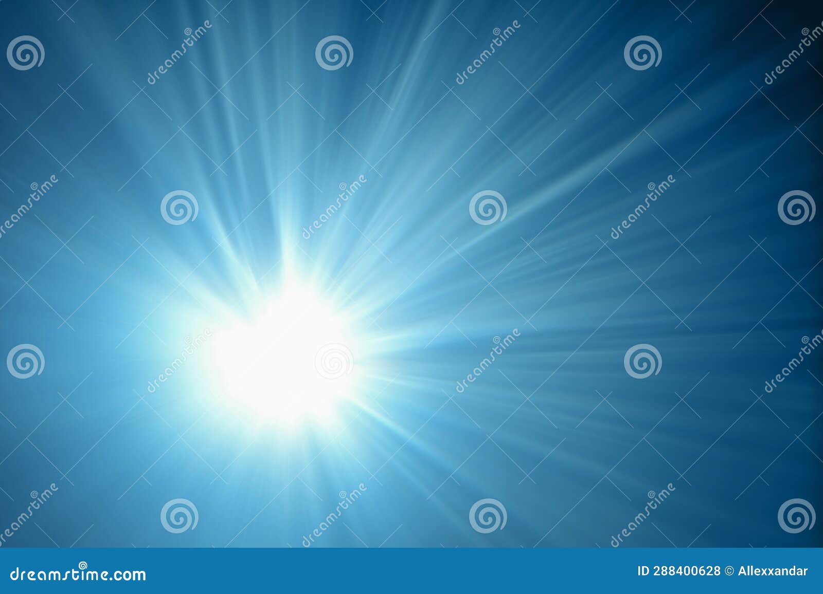 Beams Sunlight Refracting through Clear Water Stock Photo - Image of ...