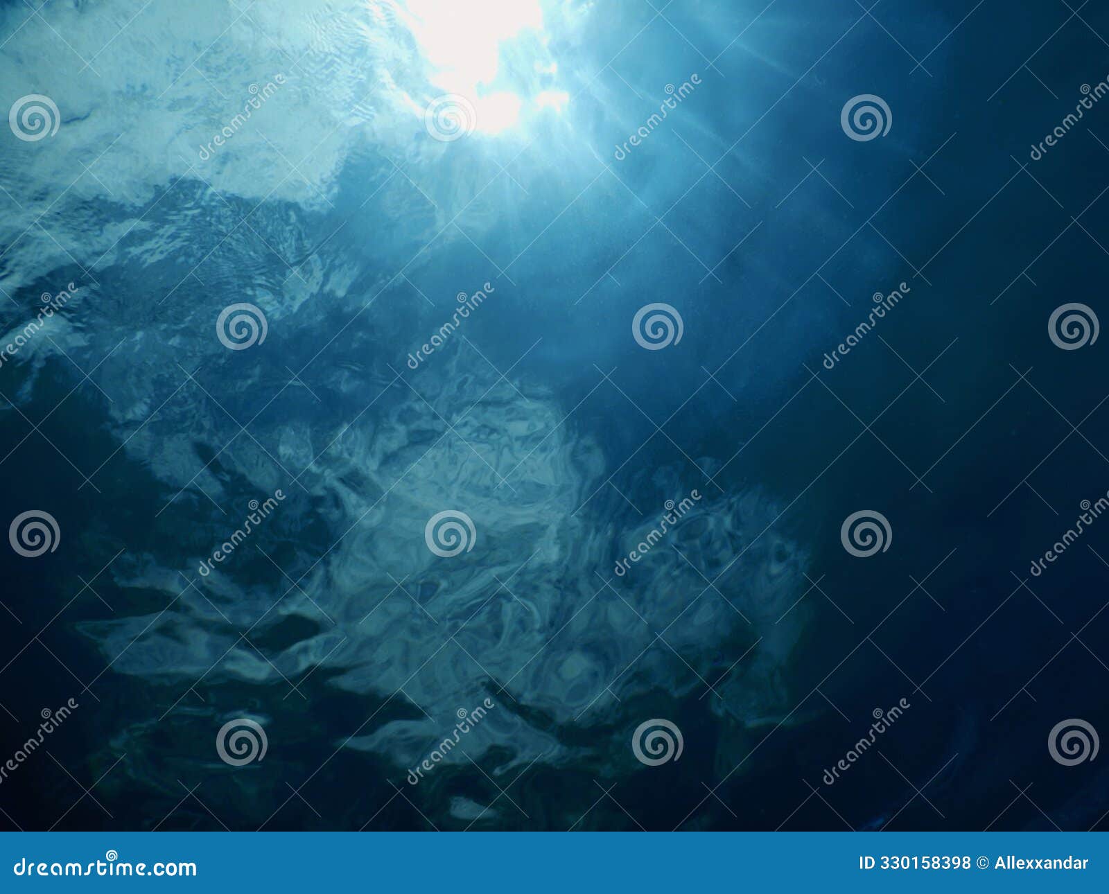 Beams Sunlight Refracting through Stock Photo - Image of vacation ...