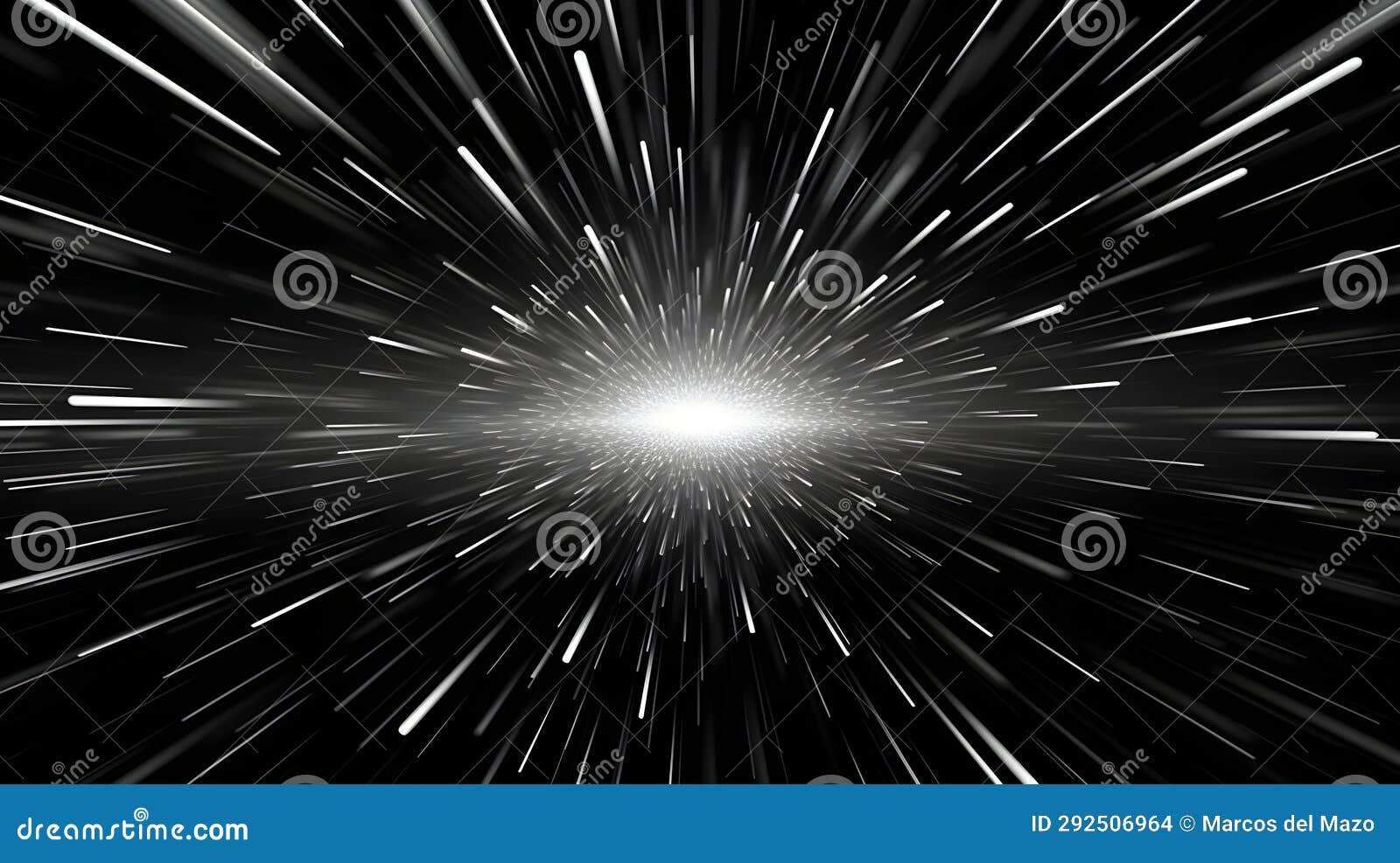 Beams of White Light Wallpaper. Background Representing Hyperspace and ...