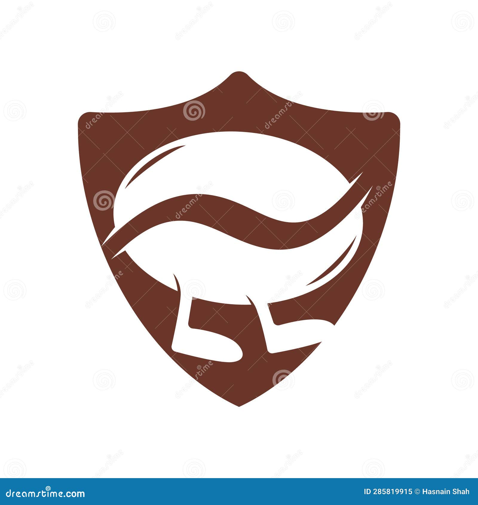 Bean Coffee Running Logo Design Stock Illustration - Illustration of ...