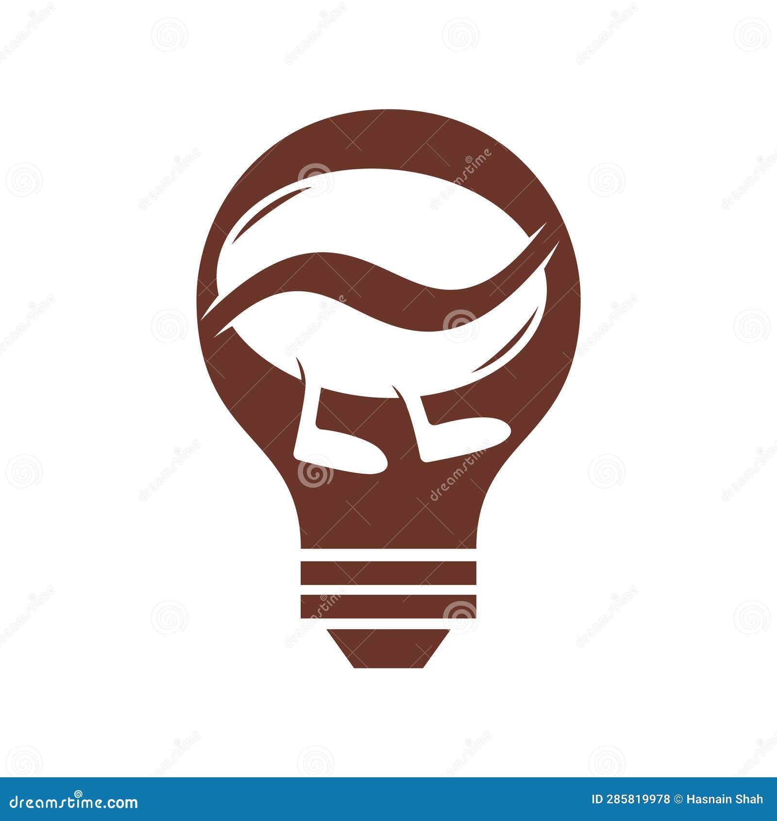 Bean Coffee Running Logo Design Stock Vector - Illustration of caffeine ...