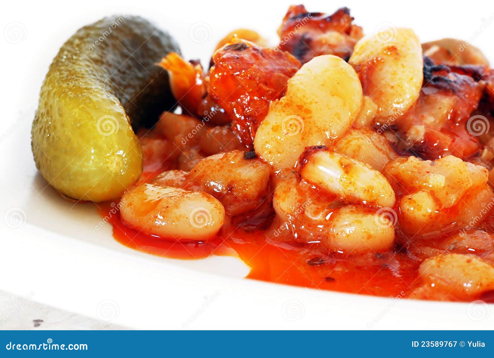 Bean dish stock image. Image of macro, meal, organic - 23589767