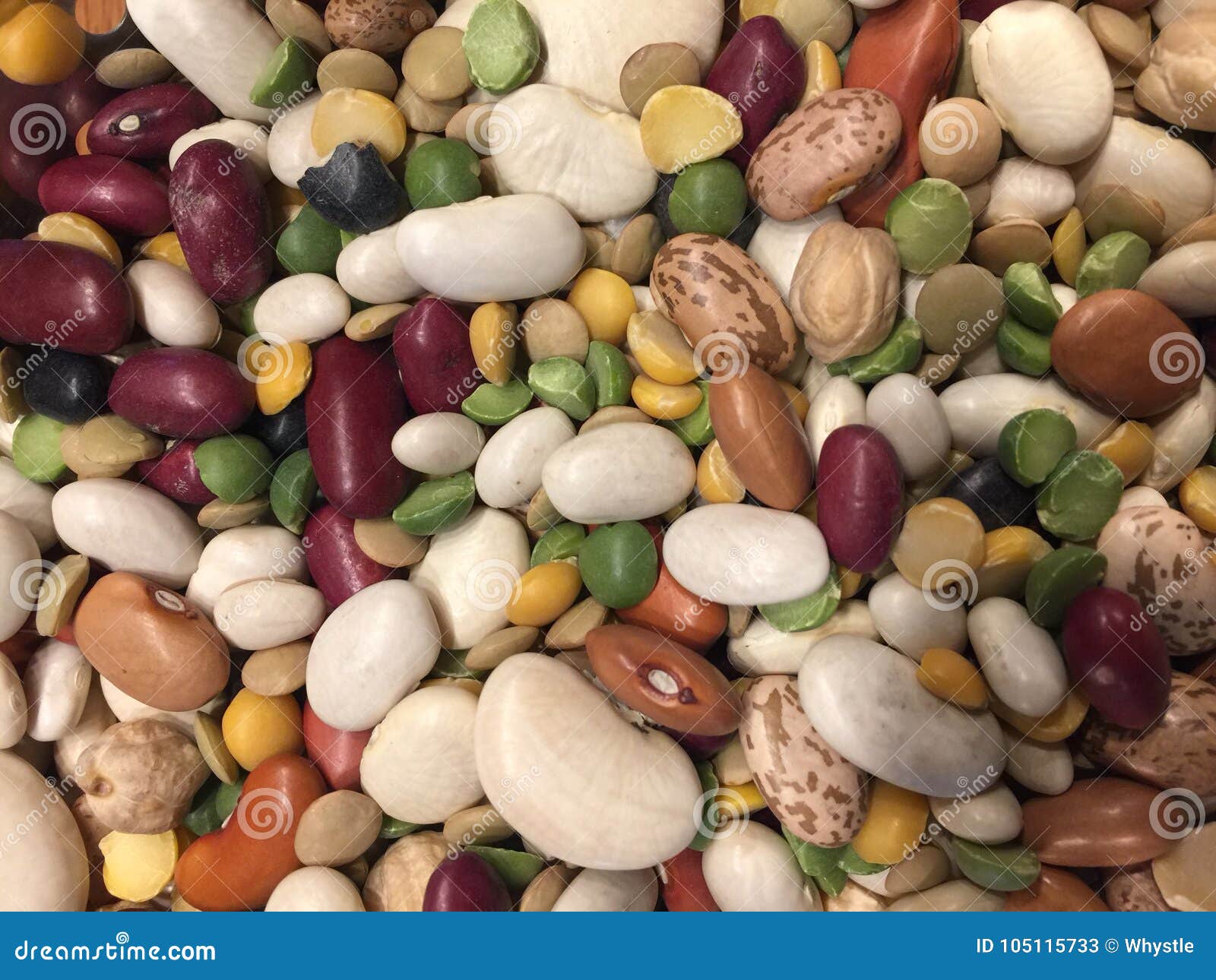 Bean Mixture stock afbeelding. Image of proteïnen, proteïne - 105115733