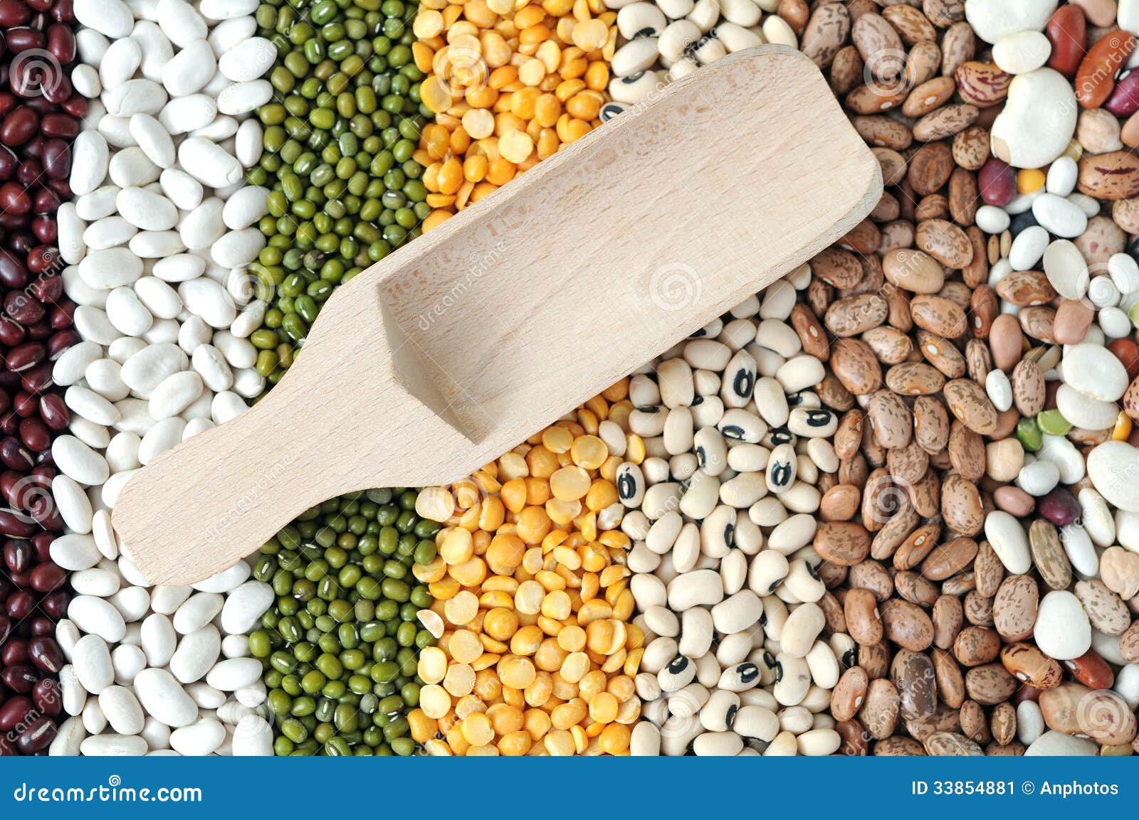 Bean and pea stock image. Image of agriculture, spread - 33854881