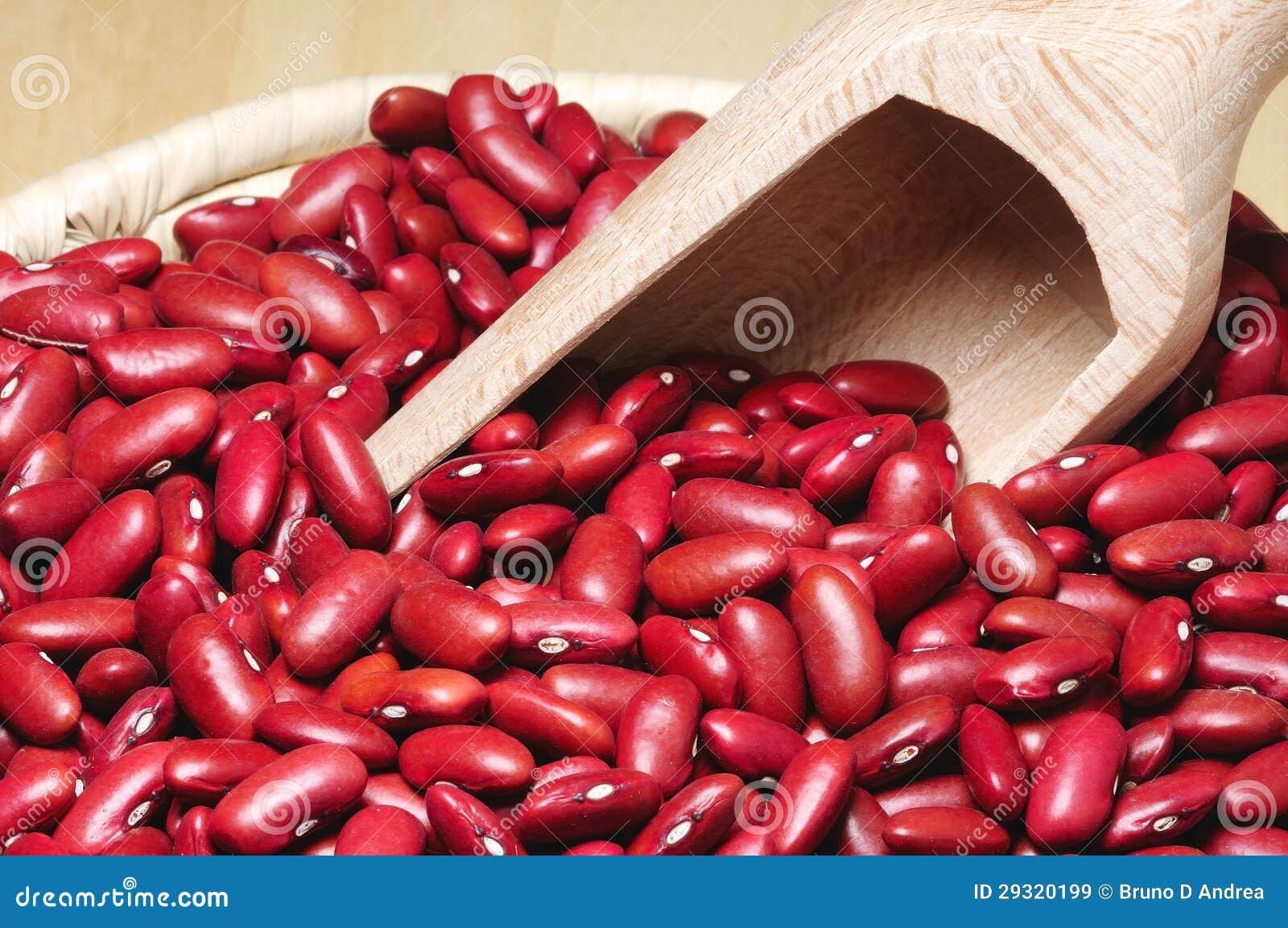 Beans in a basket stock image. Image of closeup, soya - 29320199