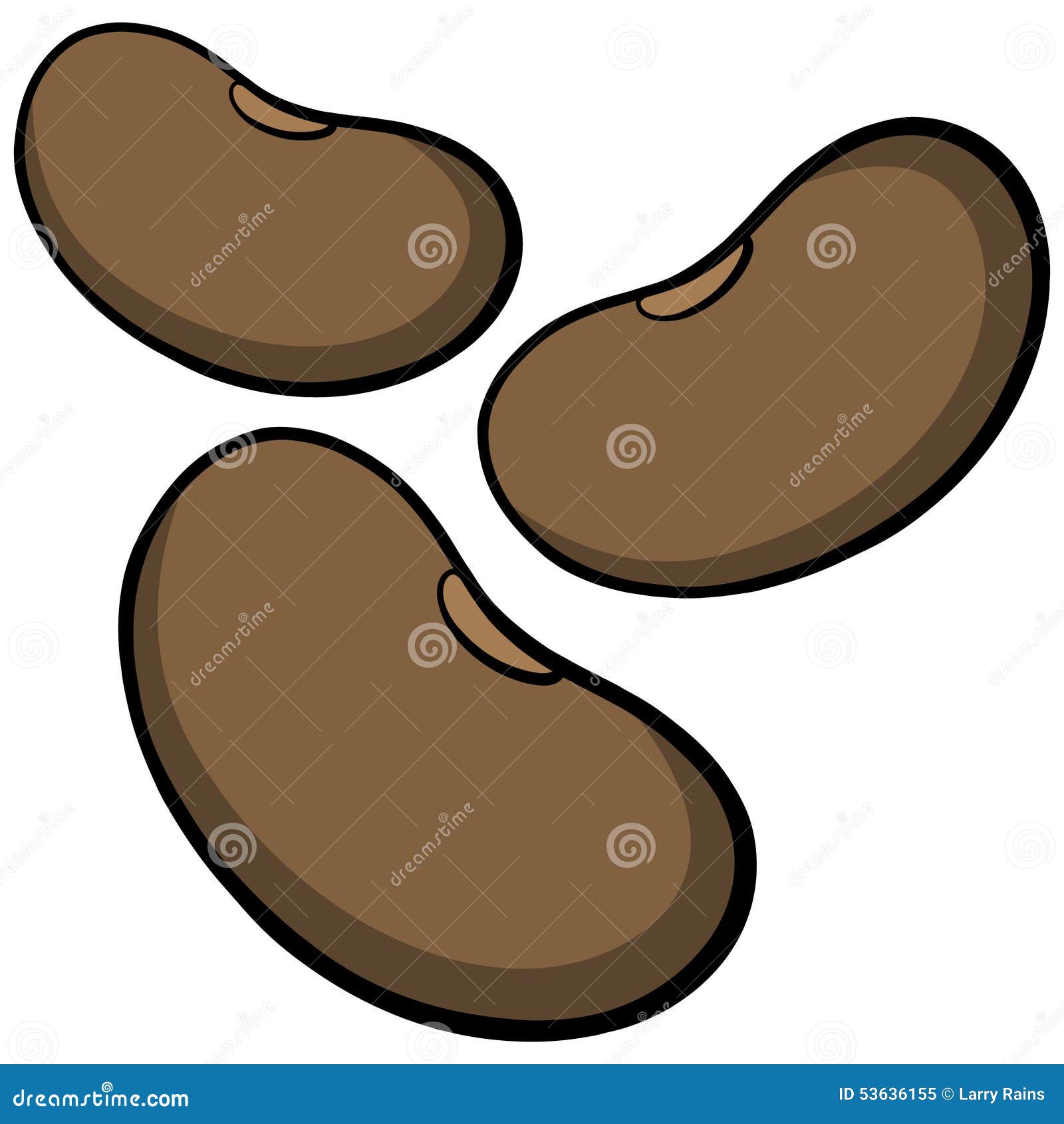 Beans stock vector. Illustration of lunch, kidney, refreshment - 53636155