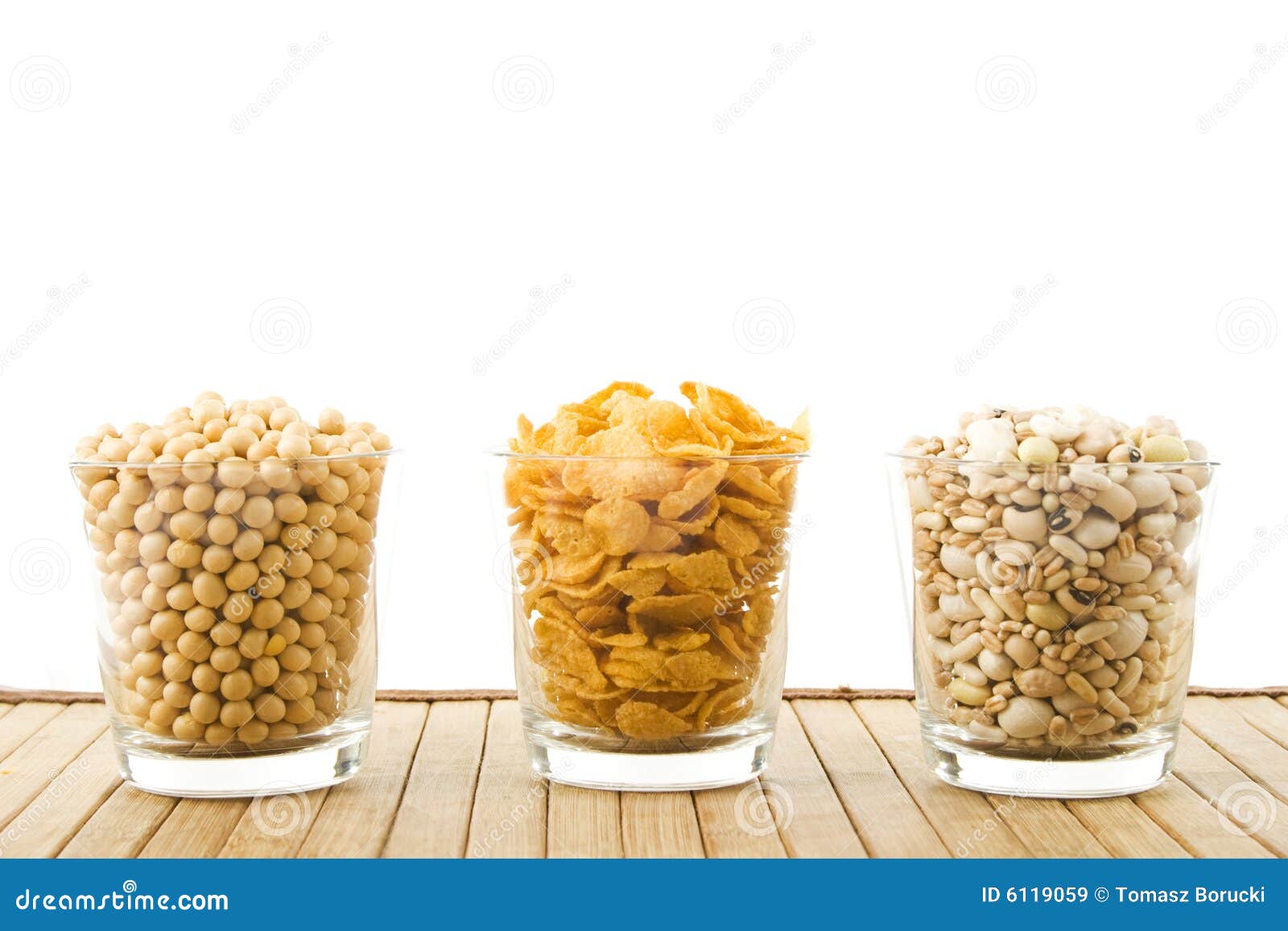 Beans and flakes stock image. Image of china, soya, ingredient - 6119059