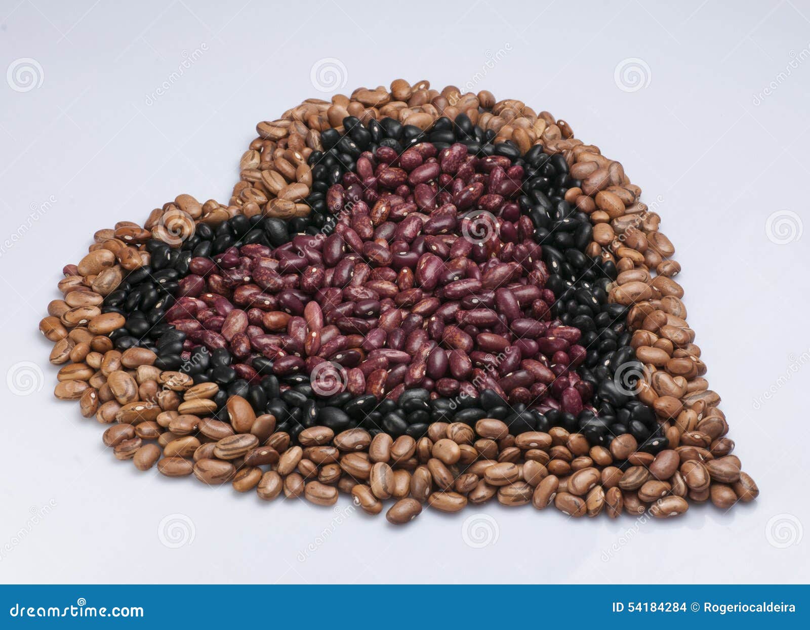 Beans in heart shape. stock photo. Image of shape, nature - 54184284