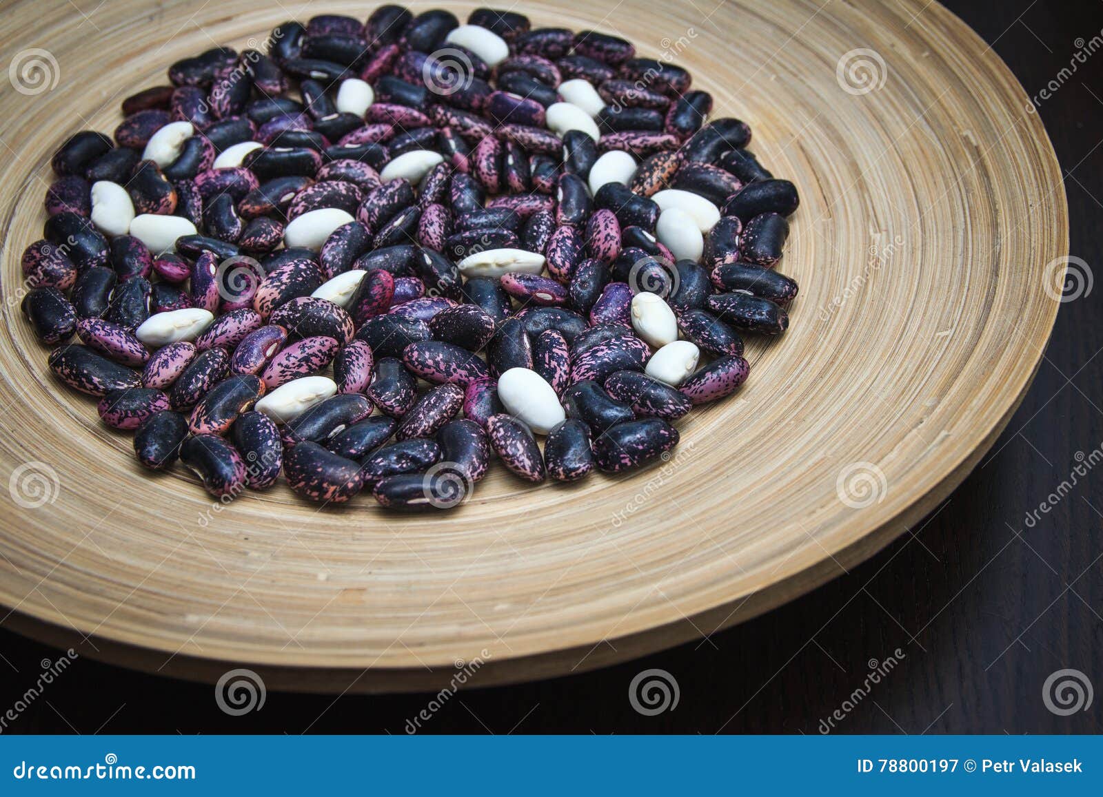 Beans II stock image. Image of colour, colorful, wooden - 78800197