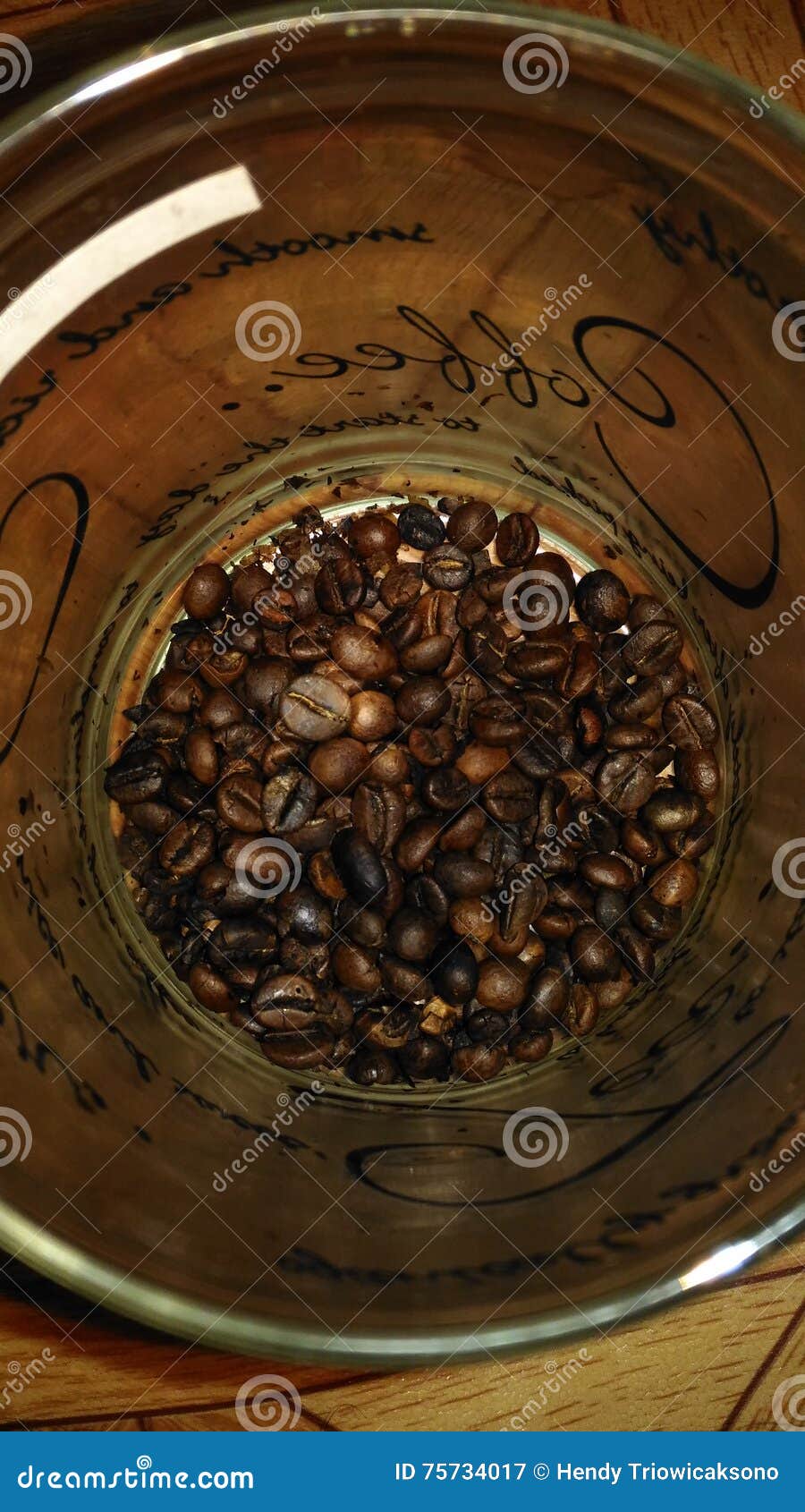 The Beans of Indonesian Coffee Stock Image - Image of tumbs, coffee ...