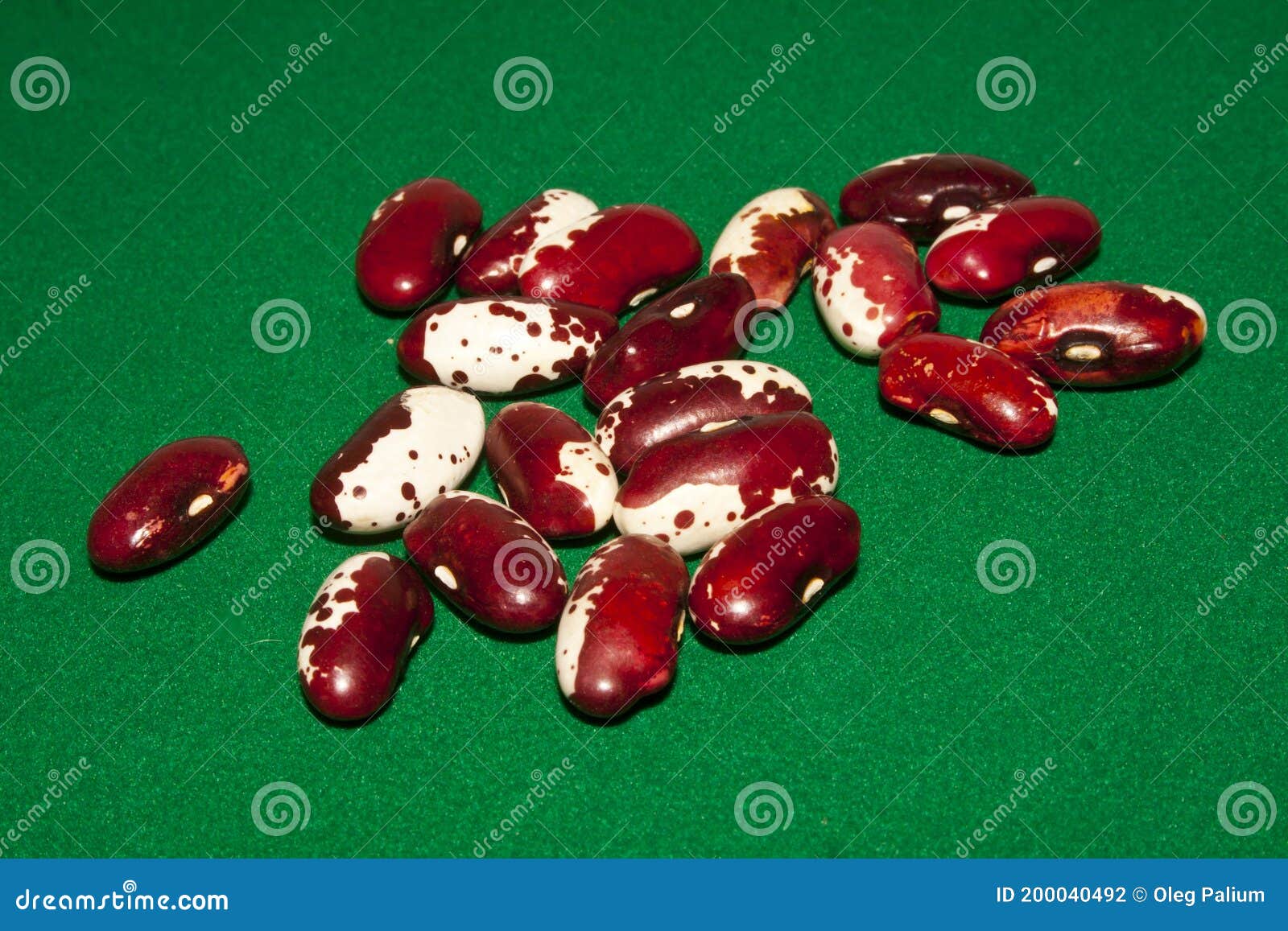 Beans Isolated on White Background Stock Photo - Image of ingredient ...