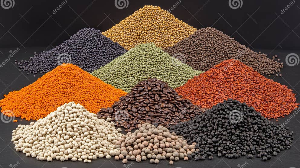 Beans and Lentils, a Visual Guide To Identifying Differentiating these ...