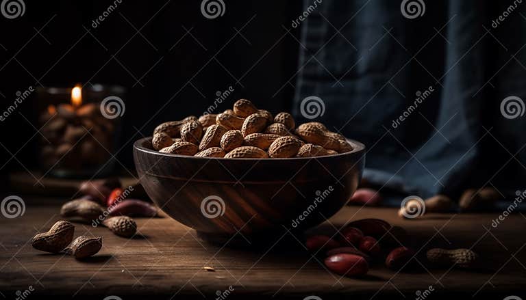 Beans and Nuts Nuts and Coffee Nuts and Nutcracker Stock Illustration ...
