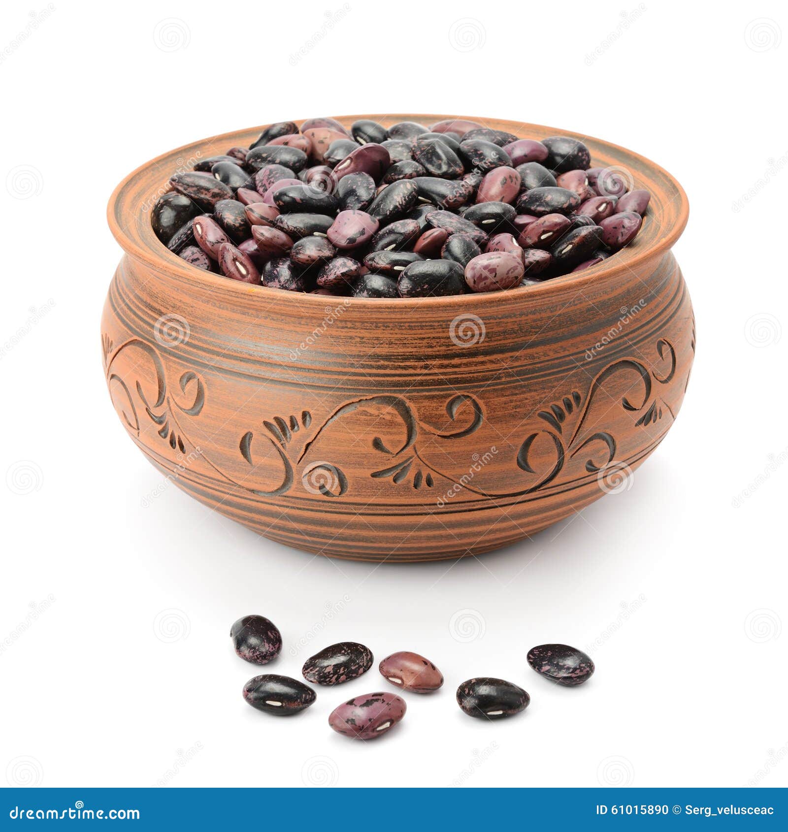 Beans in pot stock photo. Image of heap, grain, group - 61015890