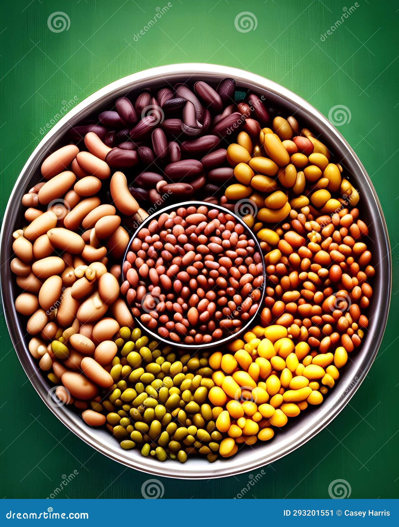 Beans and pulses examples stock illustration. Illustration of breakfast ...