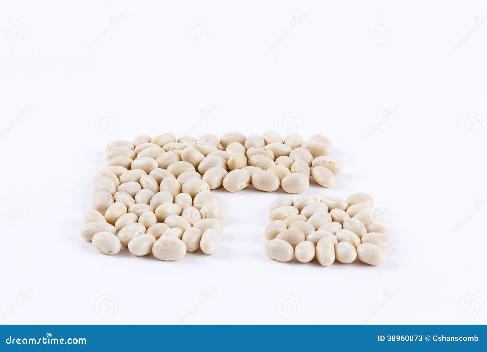 Beans quarter square stock image. Image of business, percentage - 38960073
