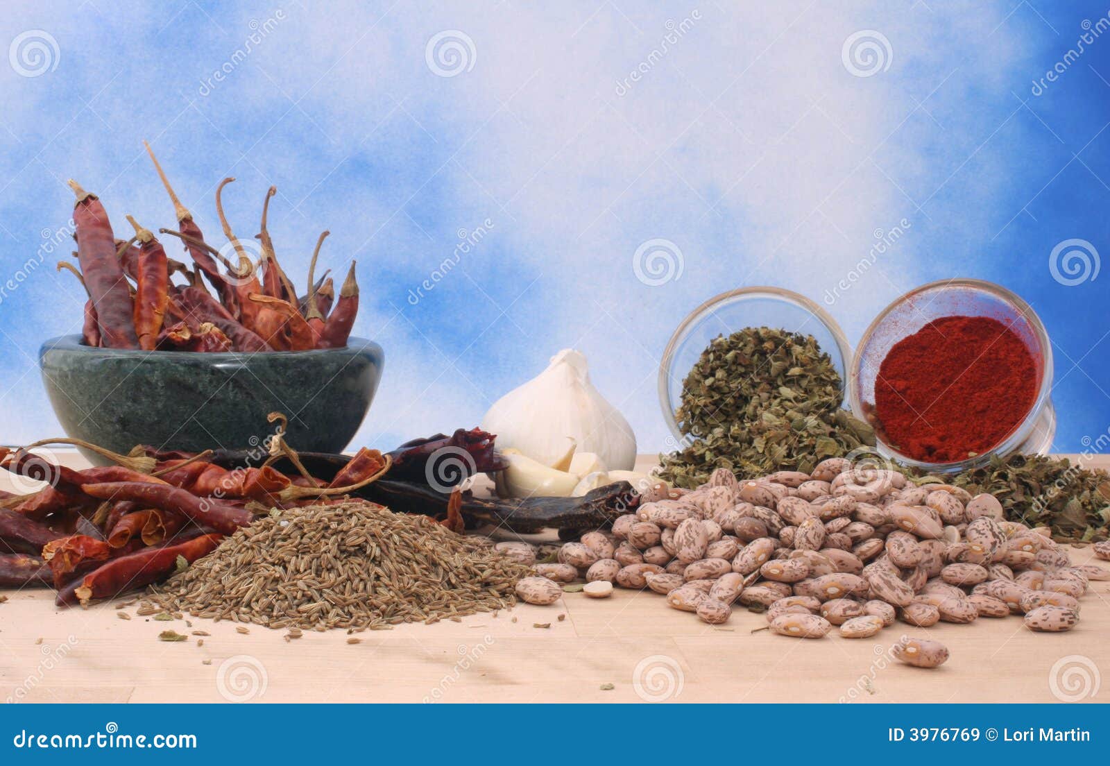Beans and Spices stock image. Image of food, healthy, southwest - 3976769