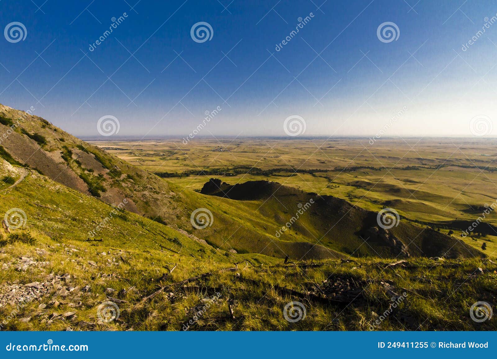 Bear Butte State Park in Summer, South Dakota Stock Image - Image of ...