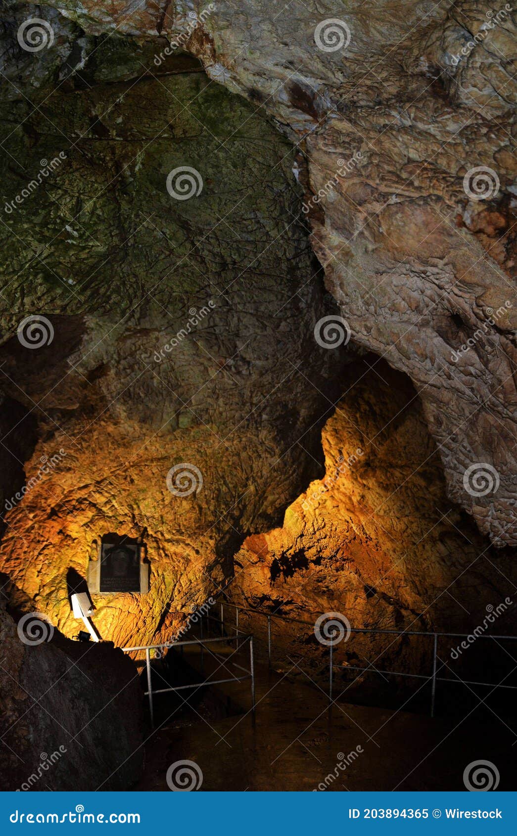 Bear Cave from Chiscau Village Bihor County Stock Image - Image of ...