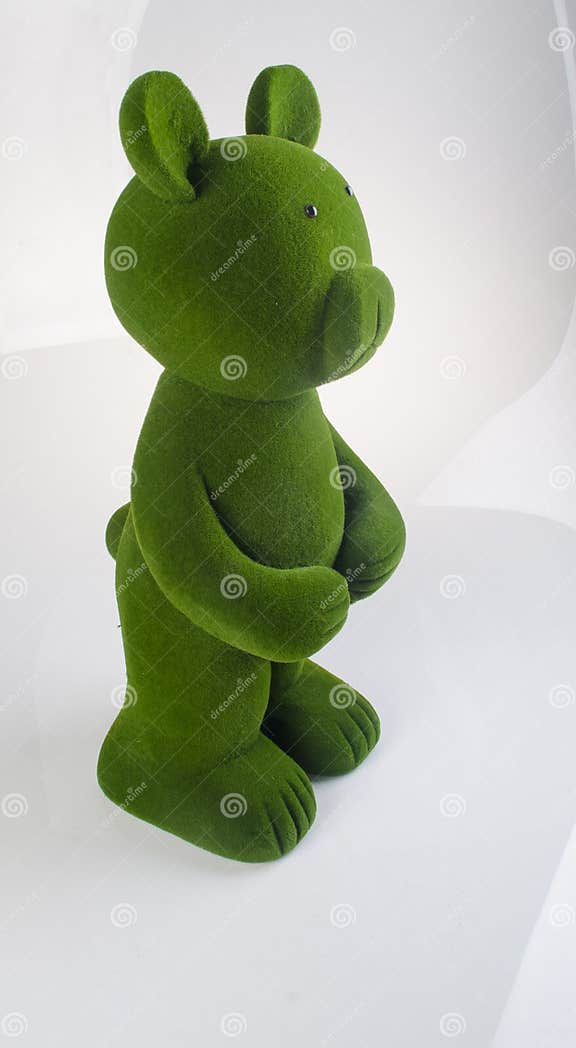 Bear or Green Bear on a Background. Stock Image - Image of lifestyles ...