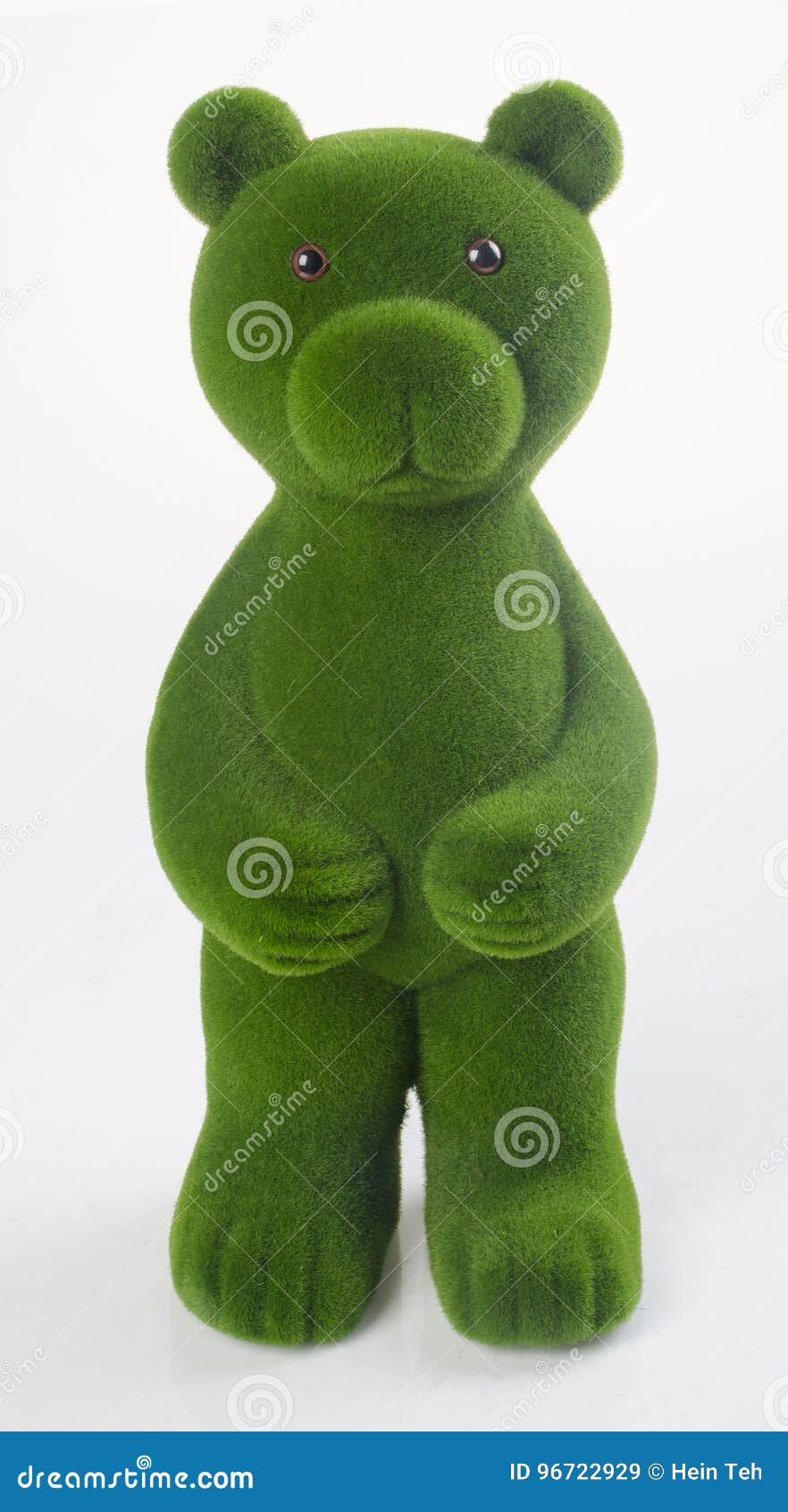 Bear or Green Bear on a Background. Stock Image - Image of green, copy ...