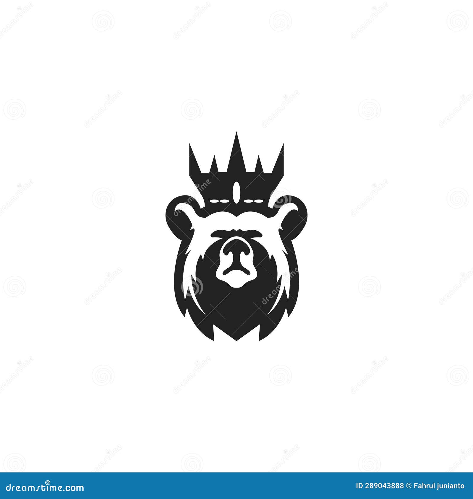 Bear Icon and Symbol Vector Template Illustration Stock Illustration ...