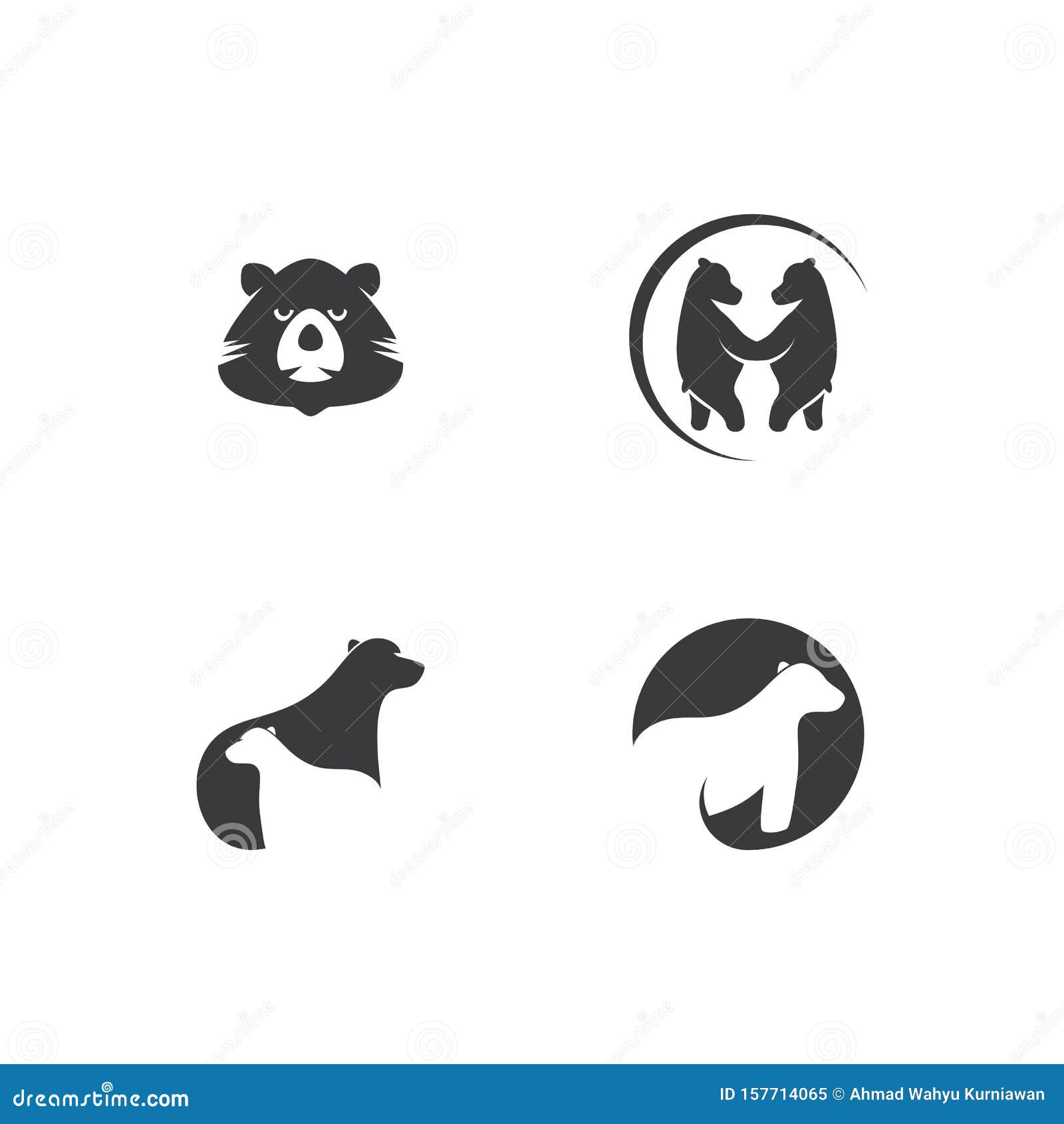 Power Strength Bear Icon Stock Illustrations – 2,817 Power Strength ...