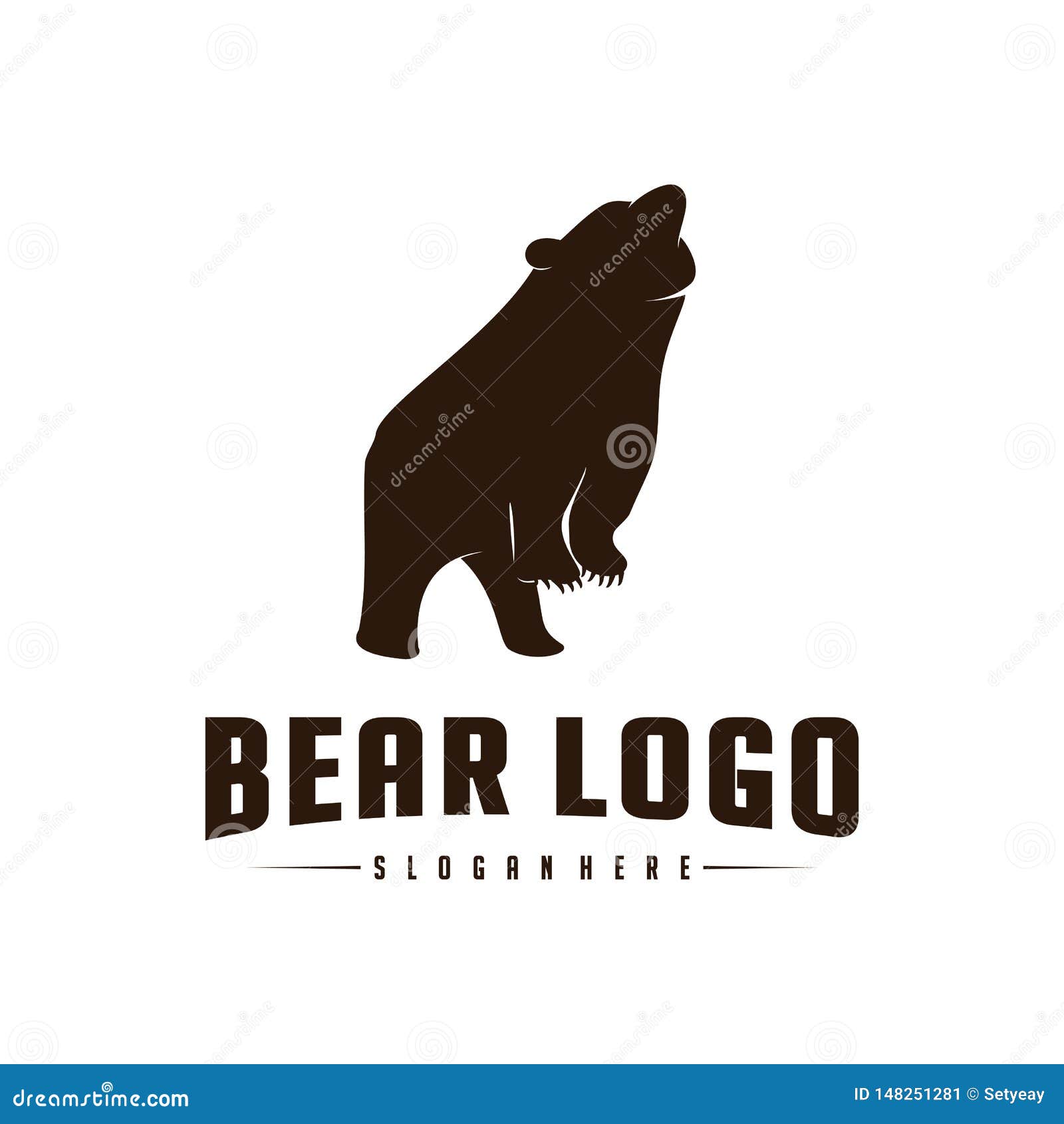Bear Logo Icon Designs Vector. Bears Logo Concepts. Icon Symbol ...