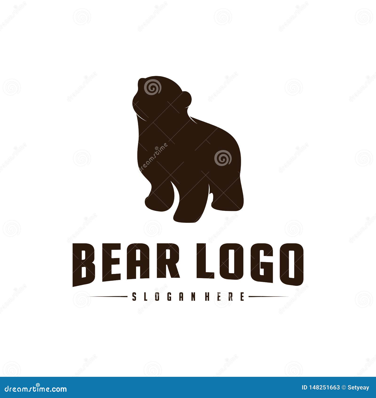 Bear Logo Icon Designs Vector. Bears Logo Concepts. Icon Symbol Royalty ...