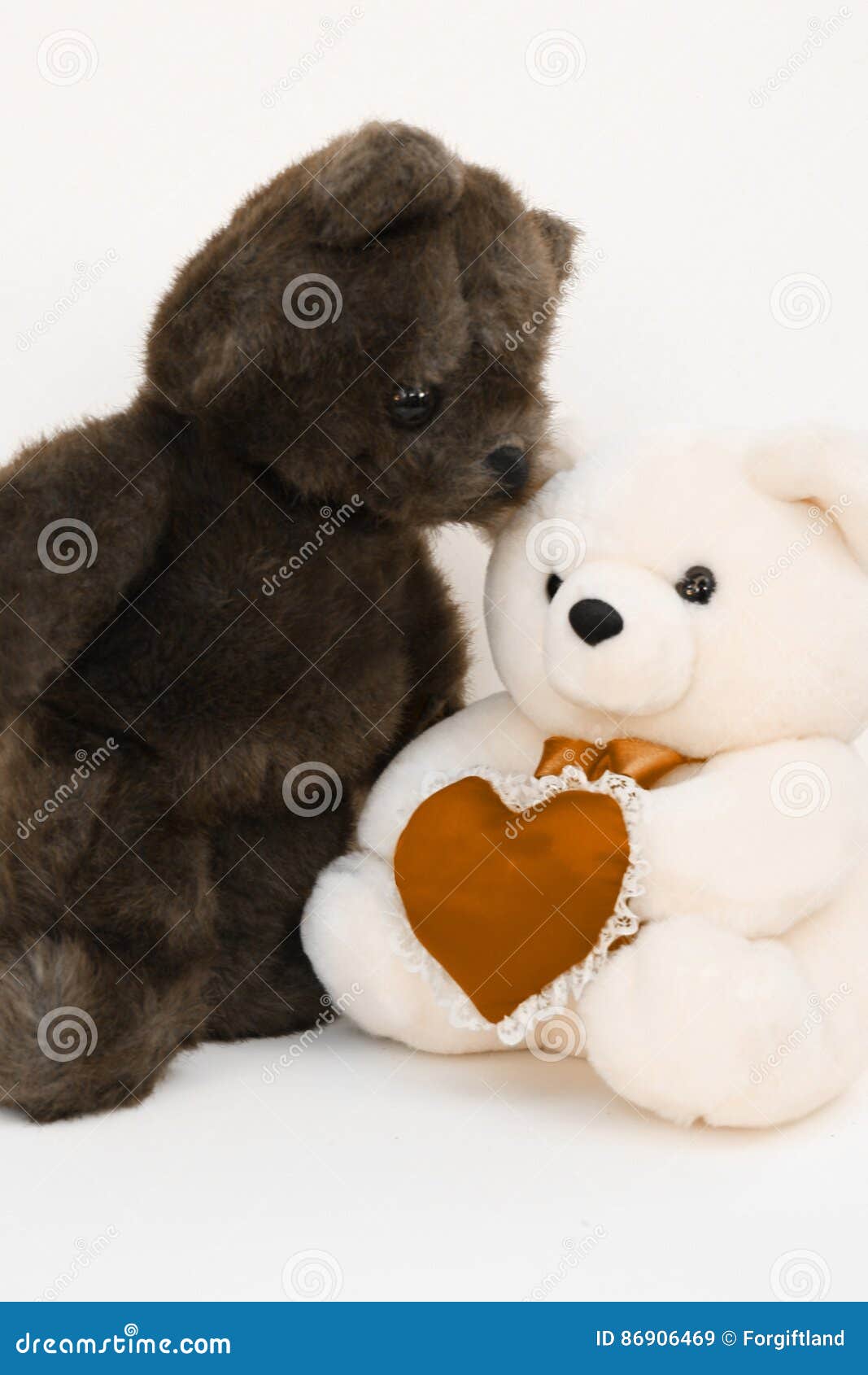 Bear in love stock image. Image of baby, teddy, friend - 86906469