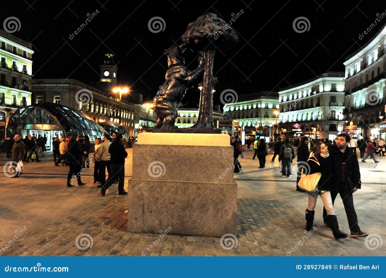 El Oso Y El Madrono In Madrid, Spain Stock Photography | CartoonDealer ...