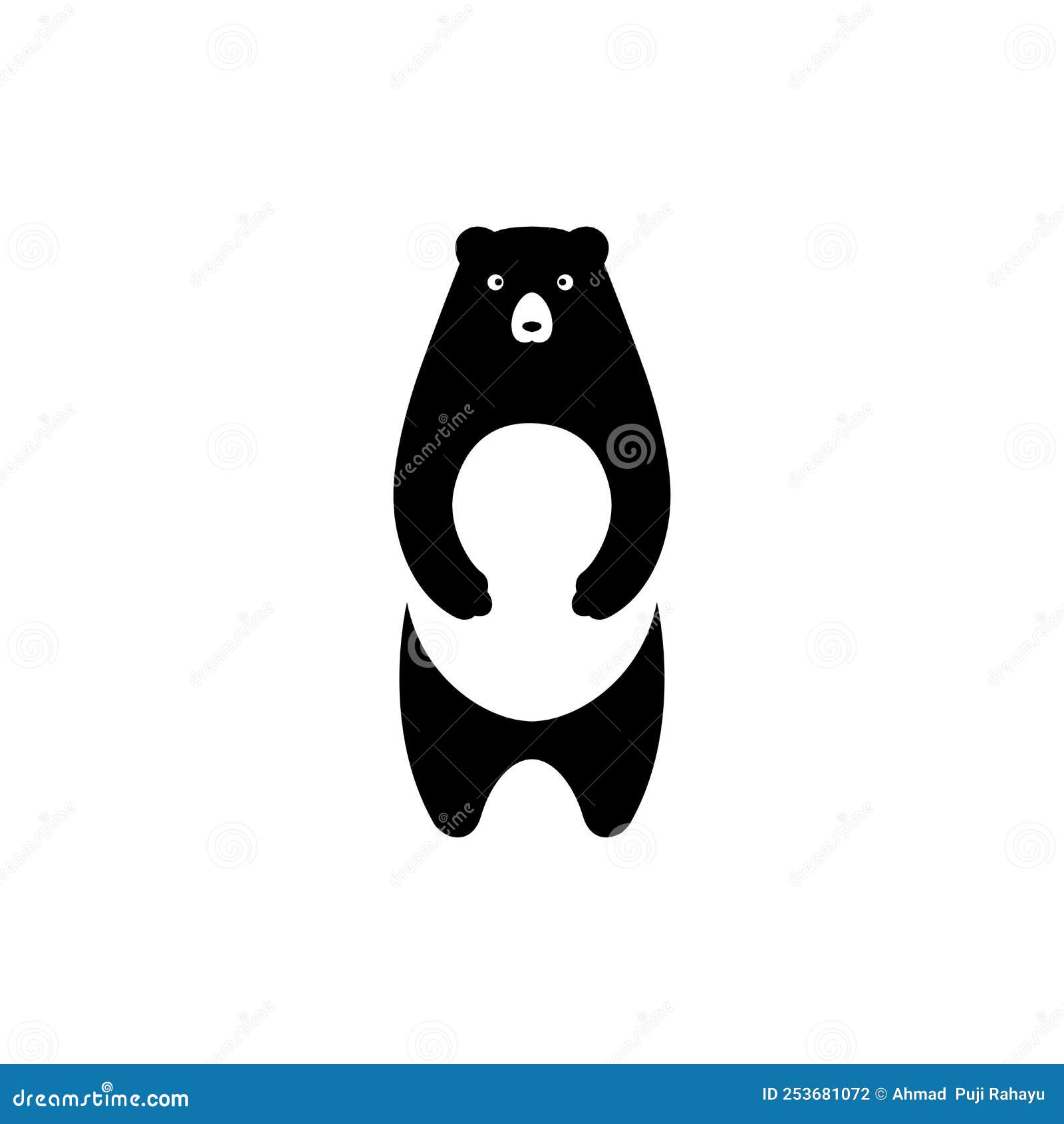 Bear Modern Minimalist Logo Design Stock Vector - Illustration of bear ...