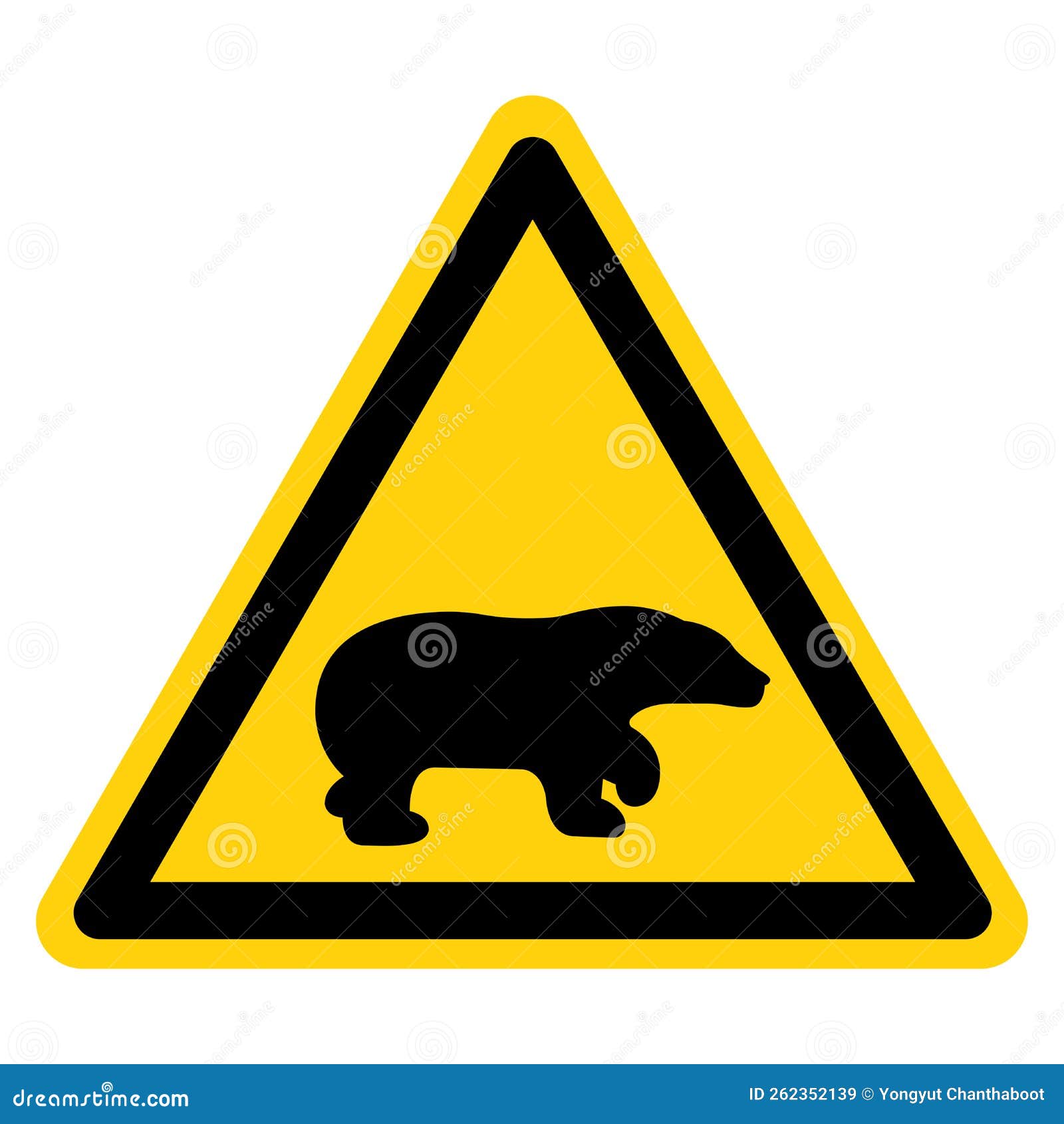 Bear Symbol Sign, Vector Illustration, Isolate on White Background ...