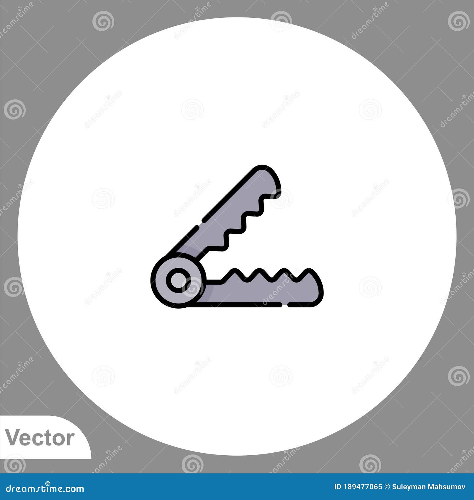Bear Trap Icon Sign Vector,Symbol, Logo Illustration for Web and Mobile ...