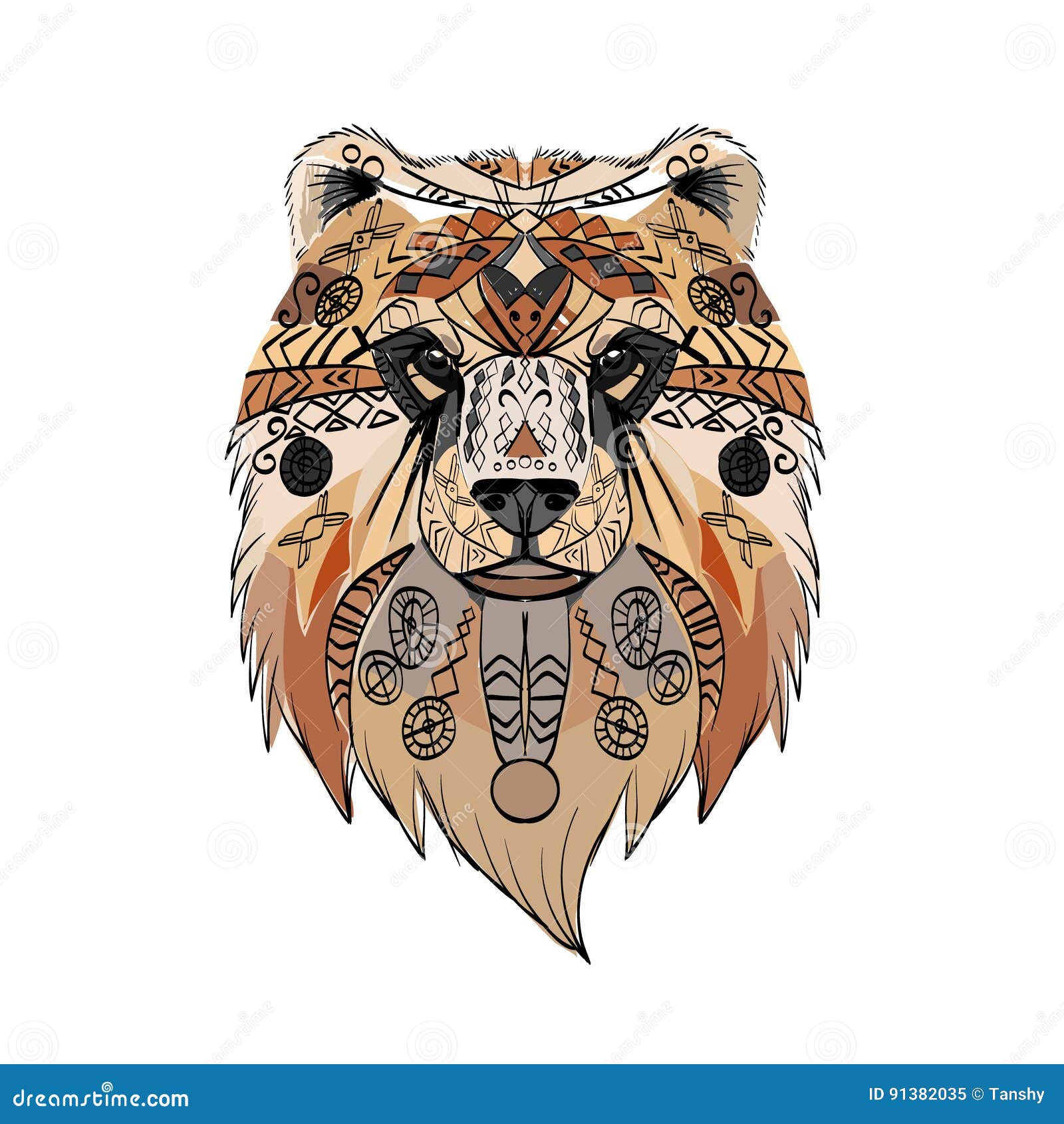 Bear vactor icon stock vector. Illustration of animal - 91382035